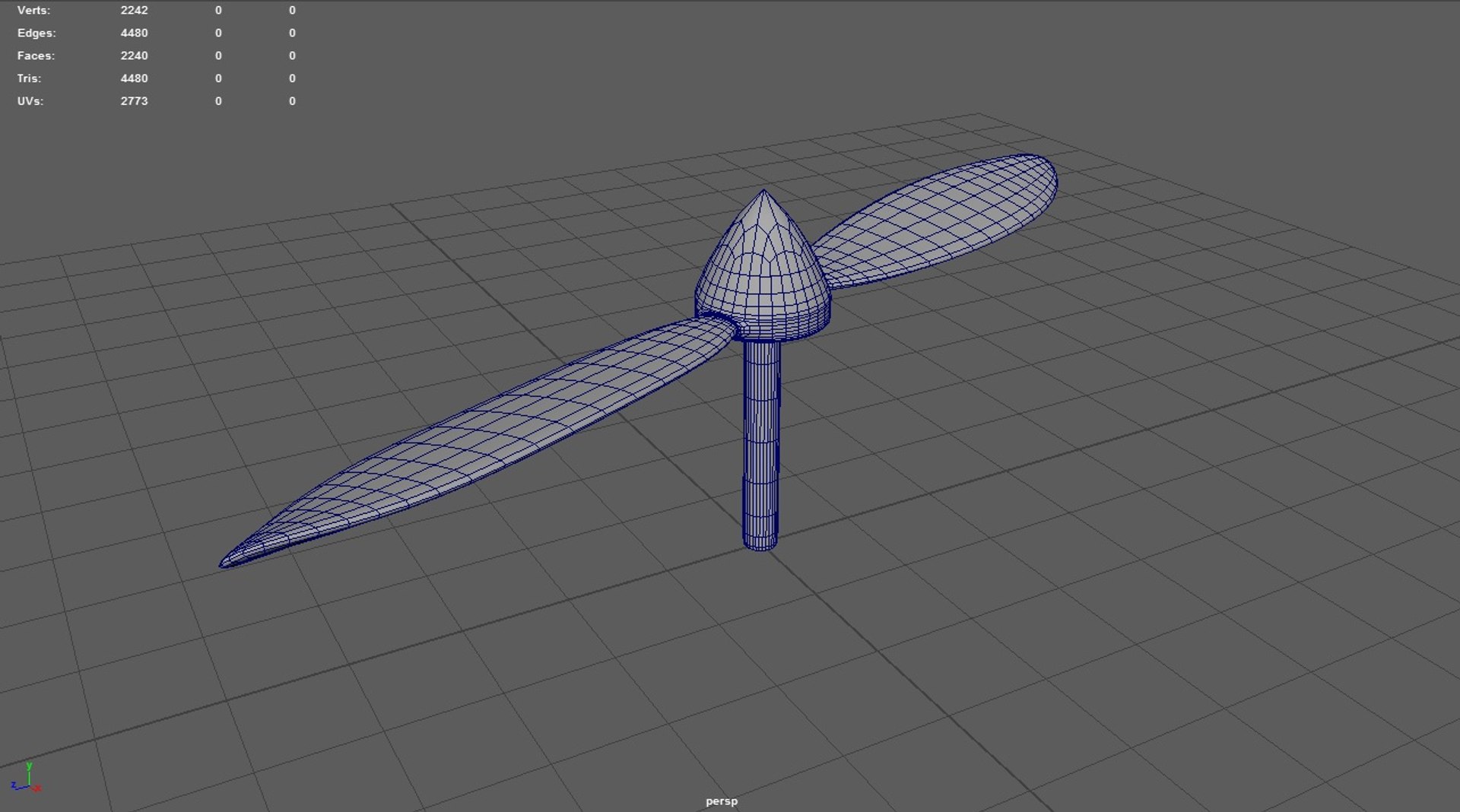 Free Simple Propeller 3D Model - TurboSquid 1336999