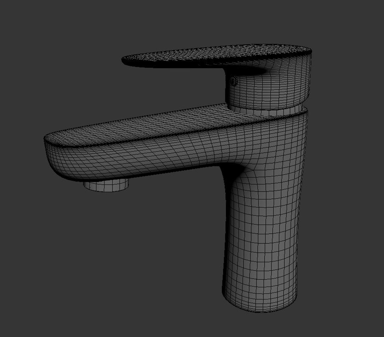 3D Bathroom Faucet Model - TurboSquid 1364272