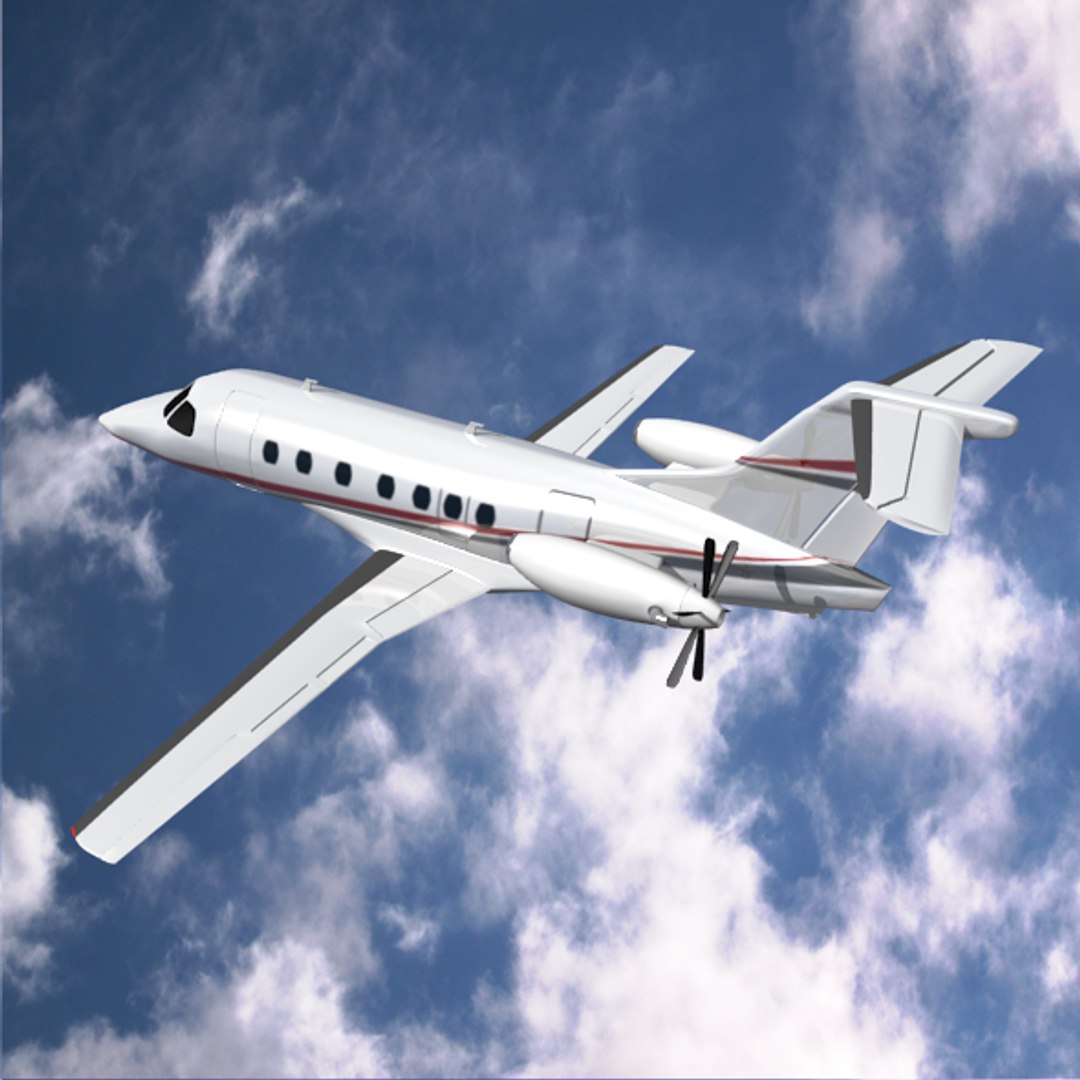 3d model embraer fma 123 cba