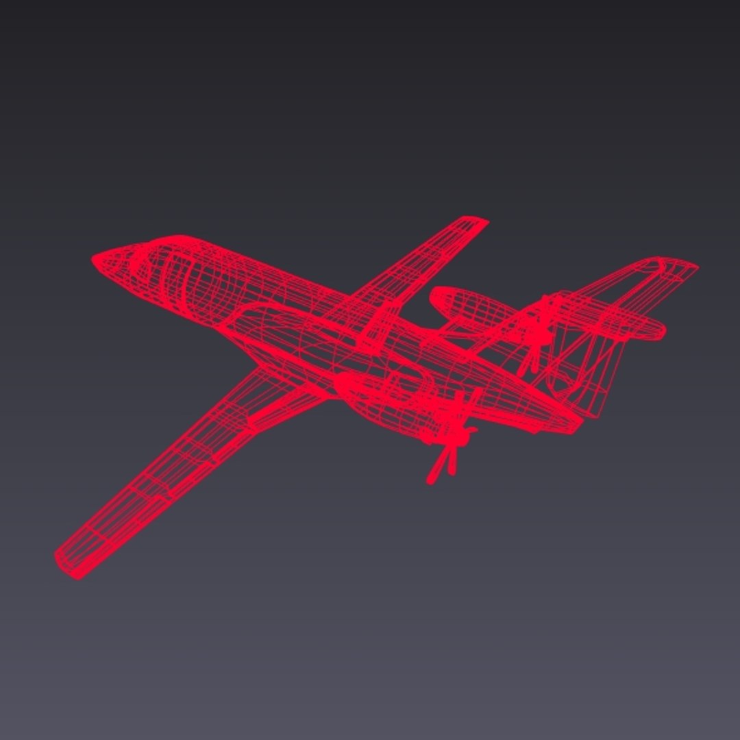 3d model embraer fma 123 cba