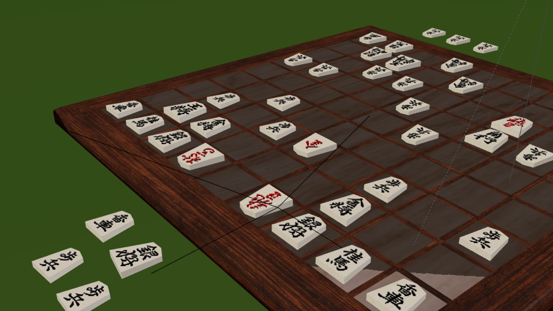 Shogi Board Model - TurboSquid 1507885
