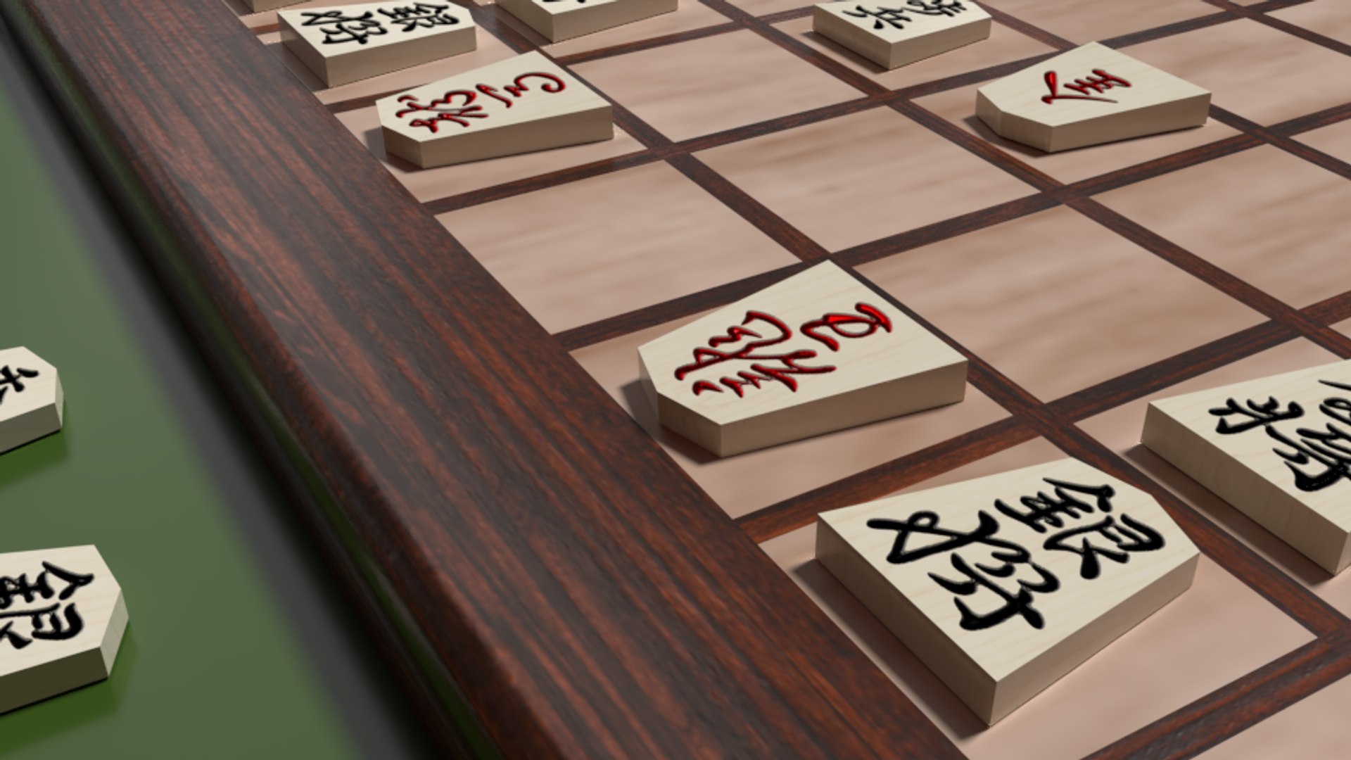 Shogi Board Model - TurboSquid 1507885