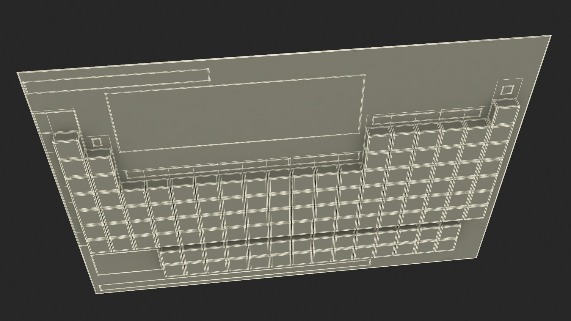 Periodic Table Of Elements 3D Model - TurboSquid 2295122
