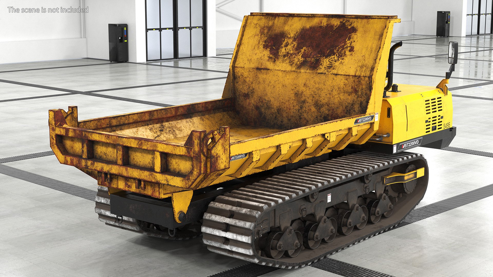 Morooka Dumper Dirty Rigged For Maya 3D Model - TurboSquid 2233572