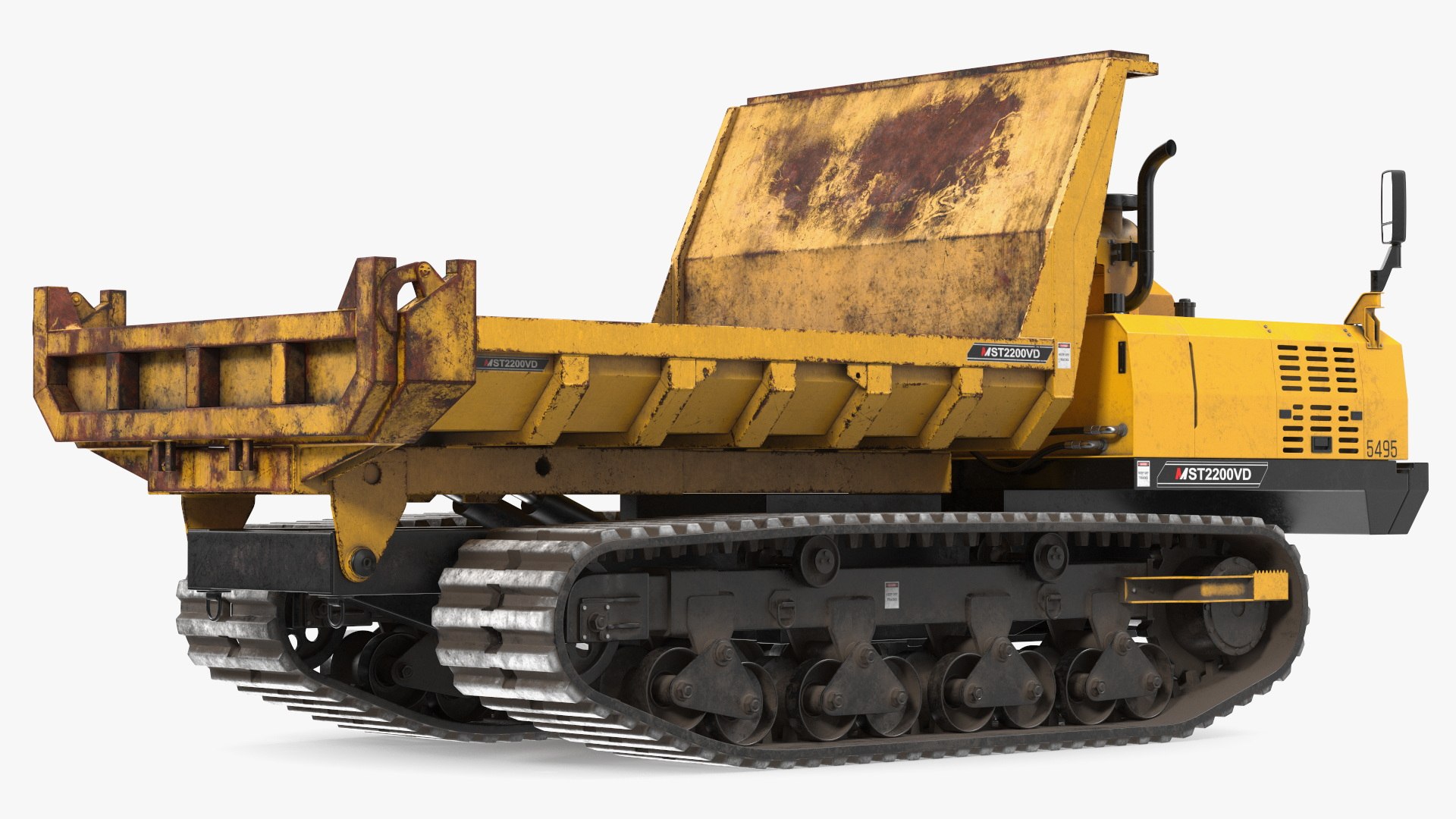 Morooka Dumper Dirty Rigged For Maya 3D Model - TurboSquid 2233572