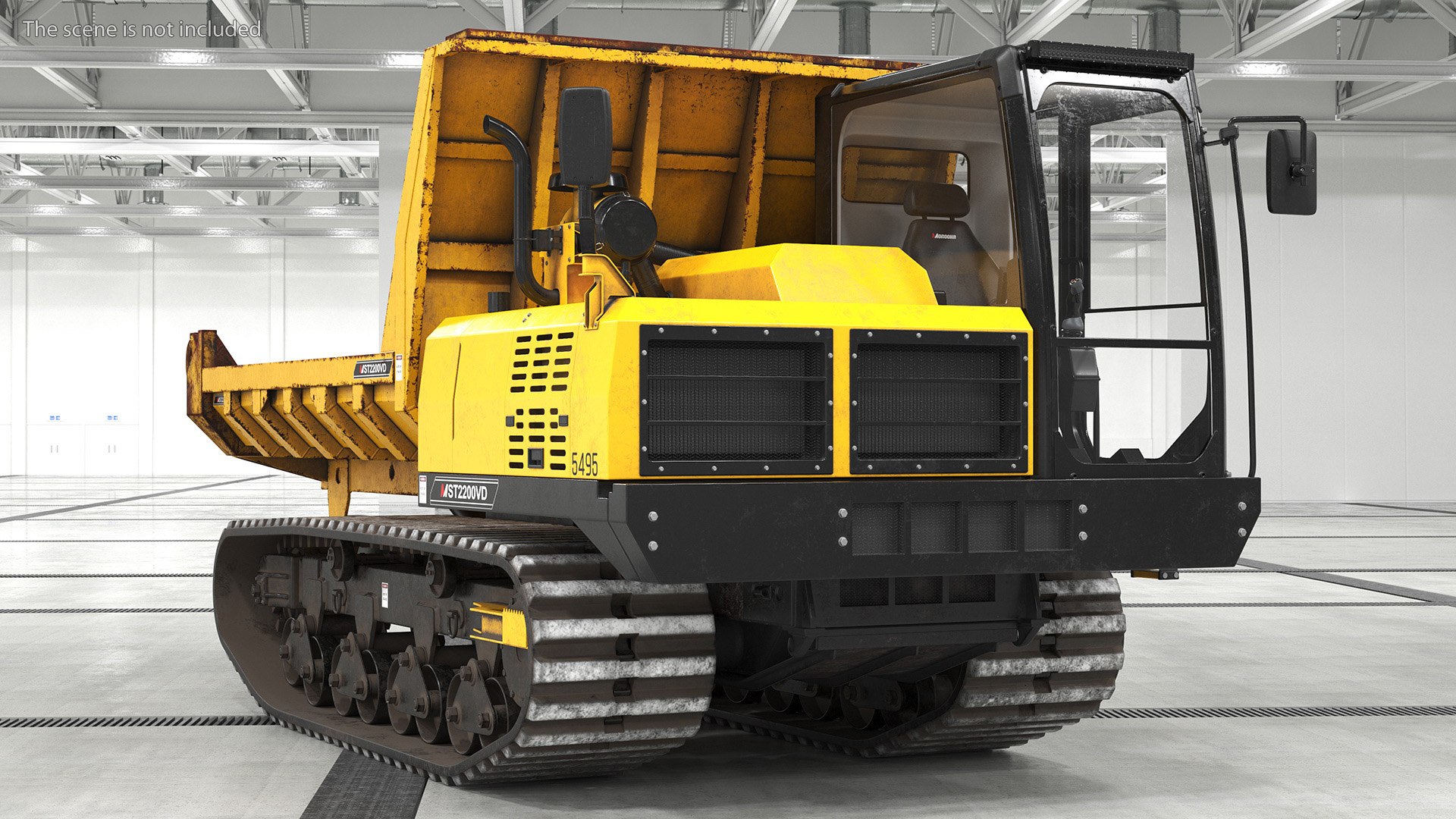 Morooka Dumper Dirty Rigged For Maya 3D Model - TurboSquid 2233572