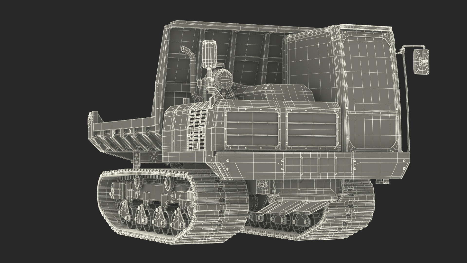 Morooka Dumper Dirty Rigged For Maya 3D Model - TurboSquid 2233572