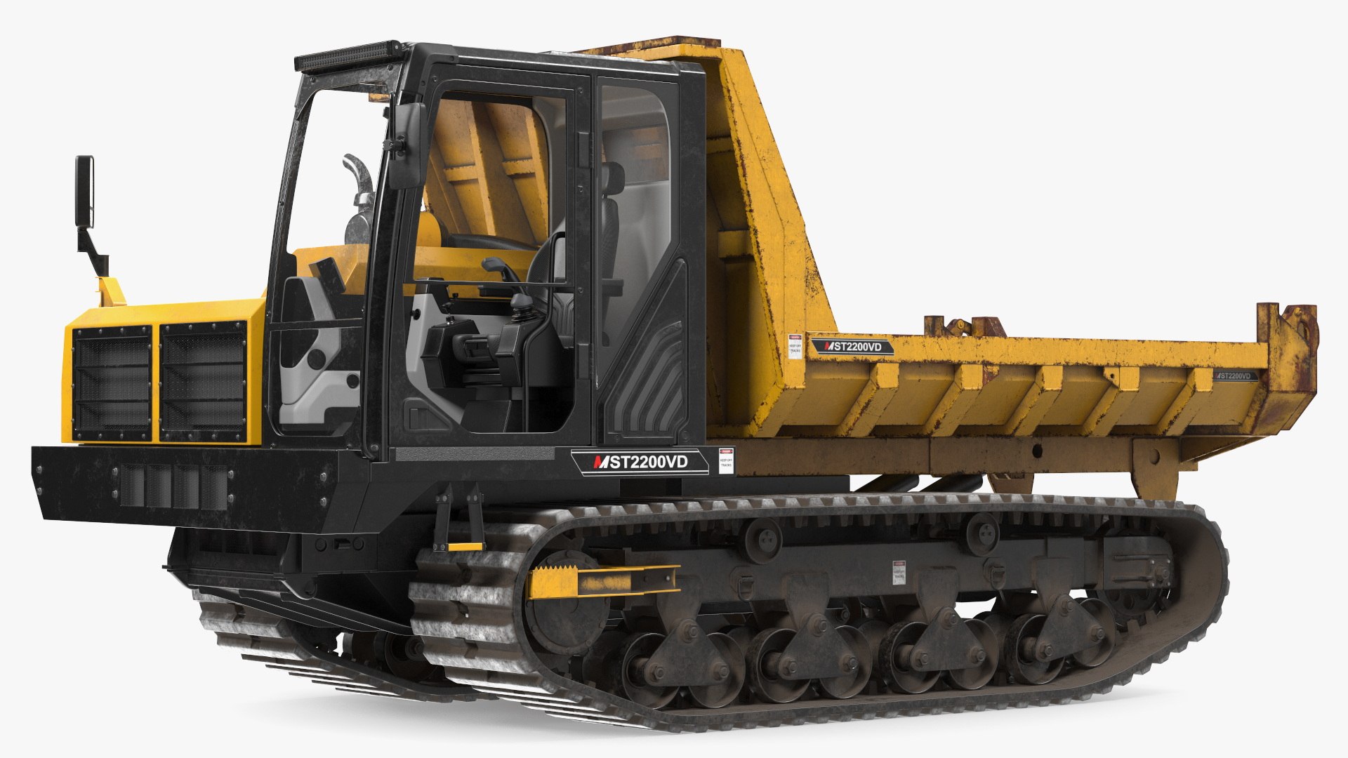 Morooka Dumper Dirty Rigged For Maya 3D Model - TurboSquid 2233572