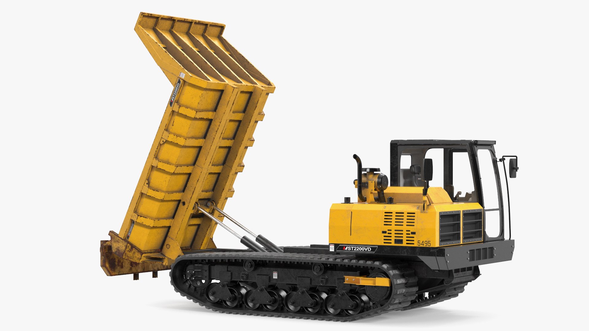 Morooka Dumper Dirty Rigged For Maya 3D Model - TurboSquid 2233572