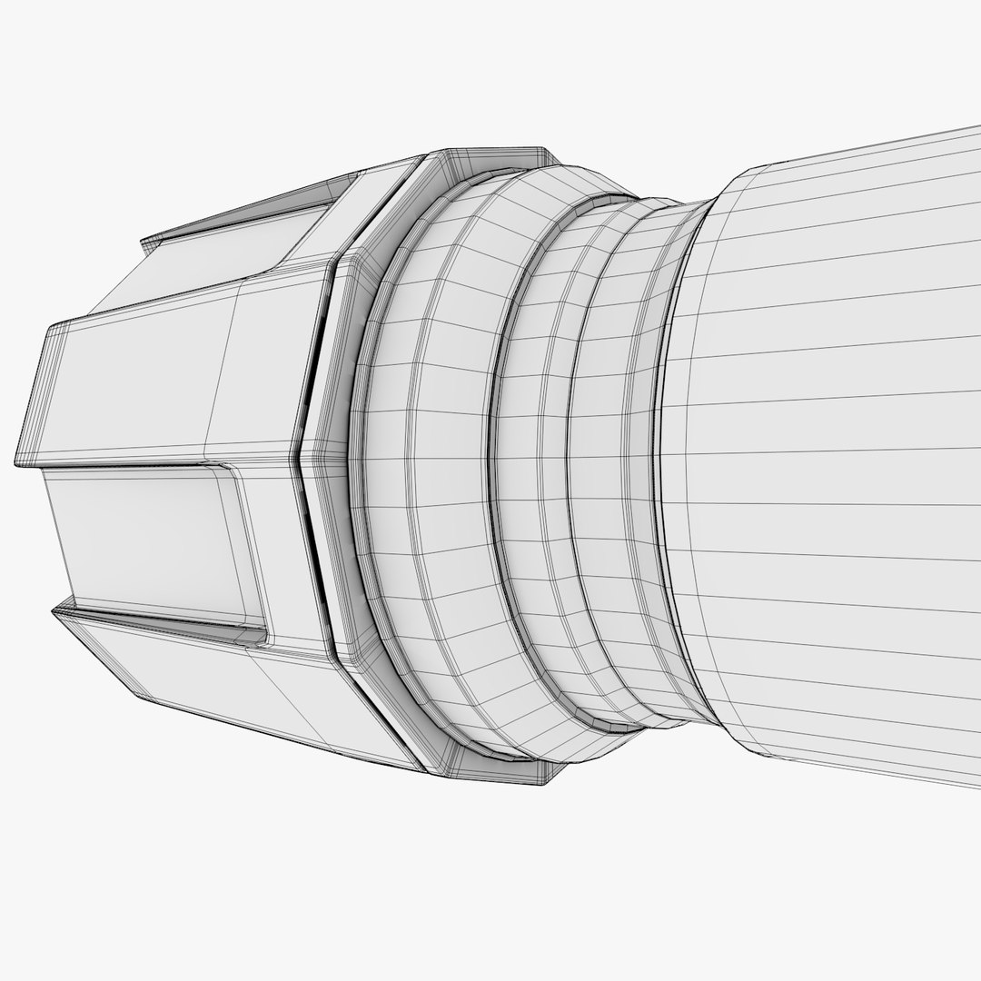 3D Led Flashlight Model - TurboSquid 1184082