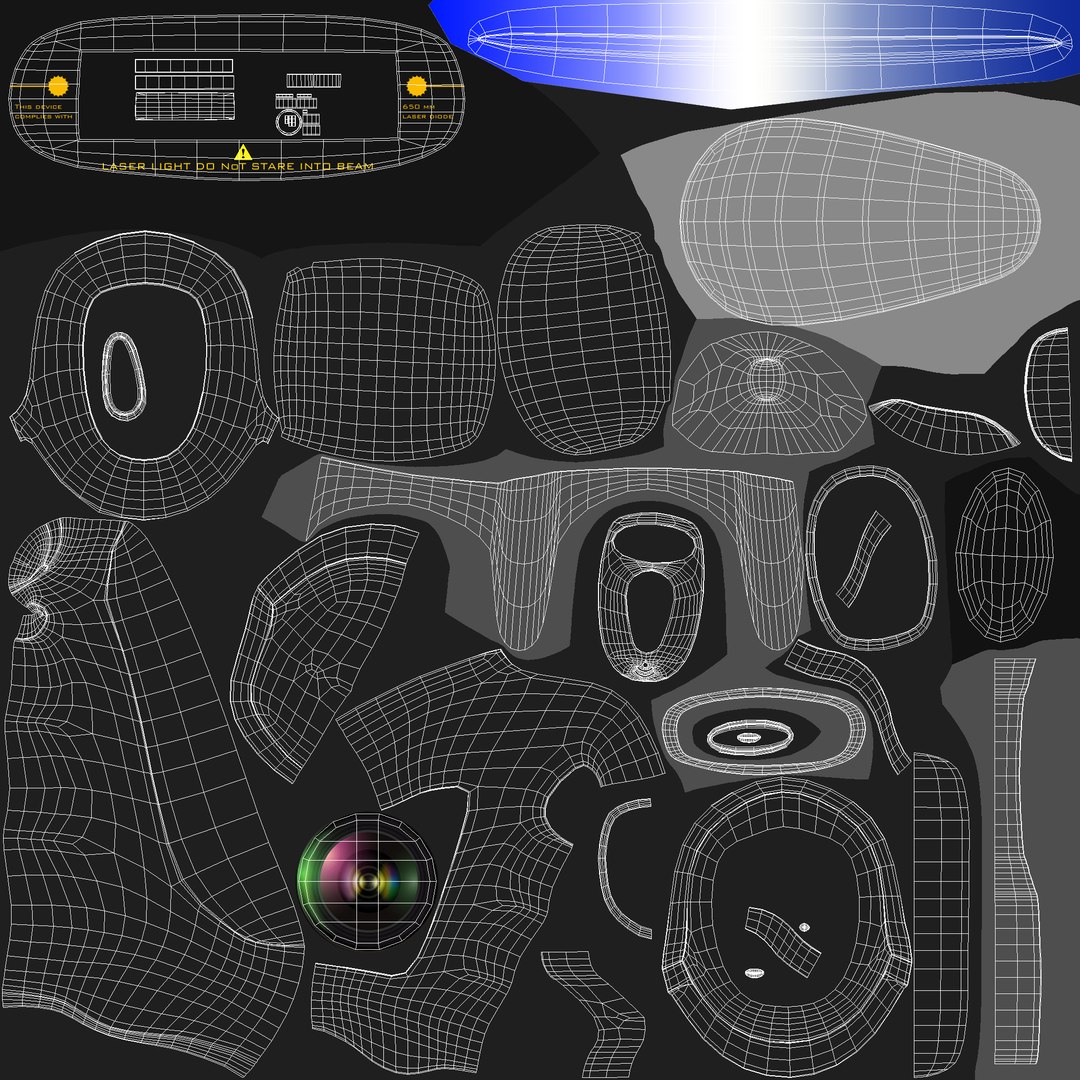 3D Barcode Scanner Black - TurboSquid 1929502