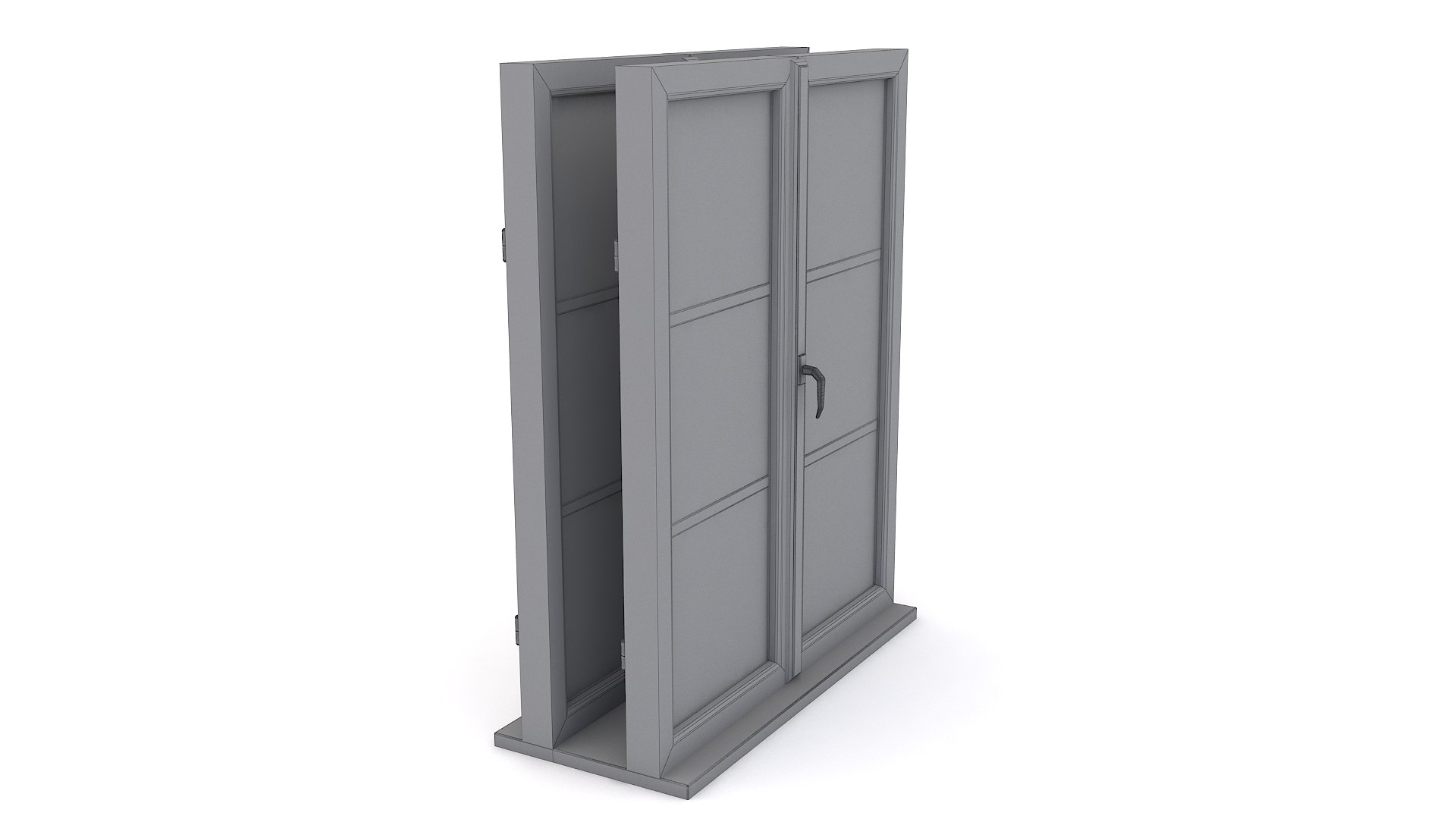 3D Box Type Window - TurboSquid 1436187