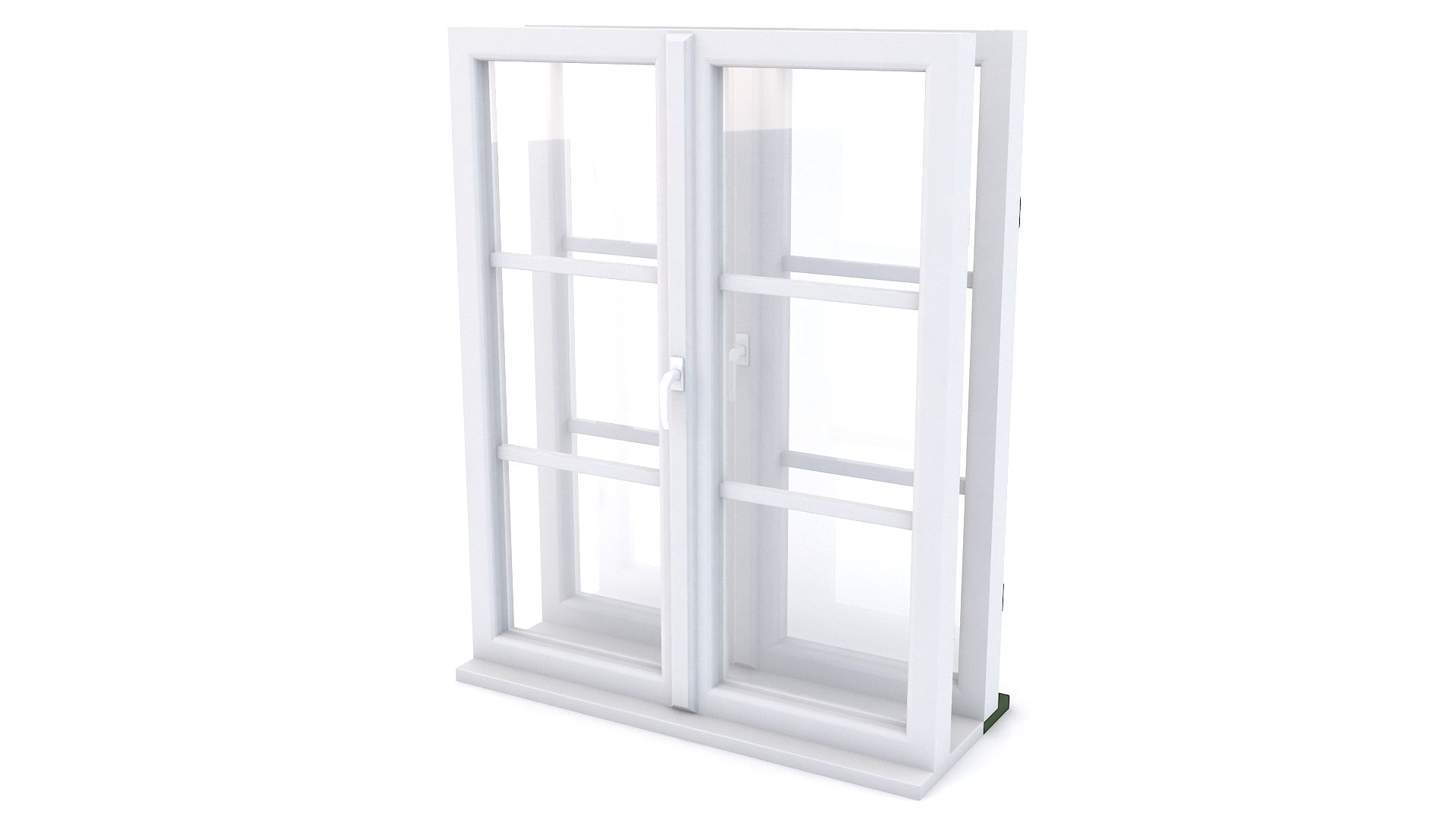 3D Box Type Window - TurboSquid 1436187