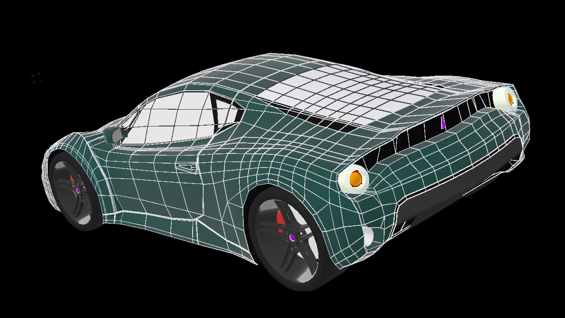 3D fictional supercar - TurboSquid 1381030