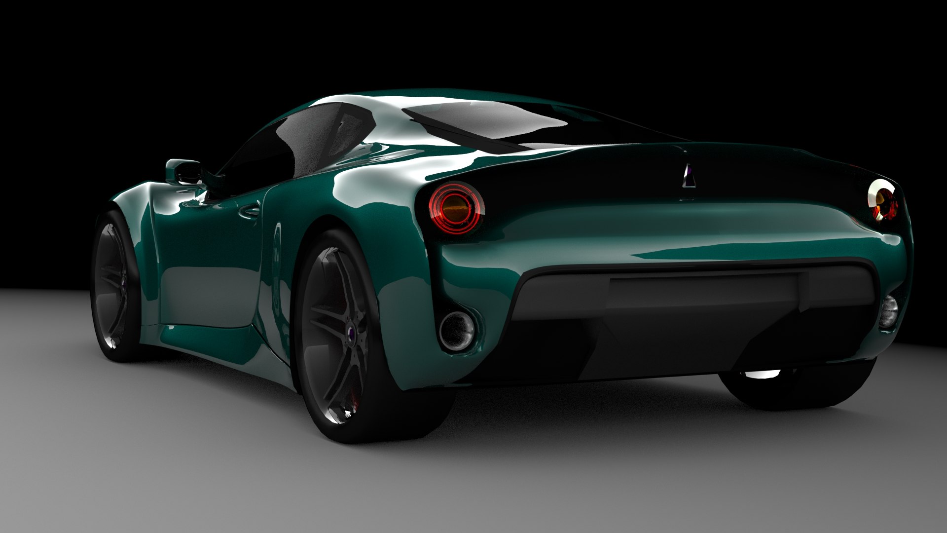 3D fictional supercar - TurboSquid 1381030