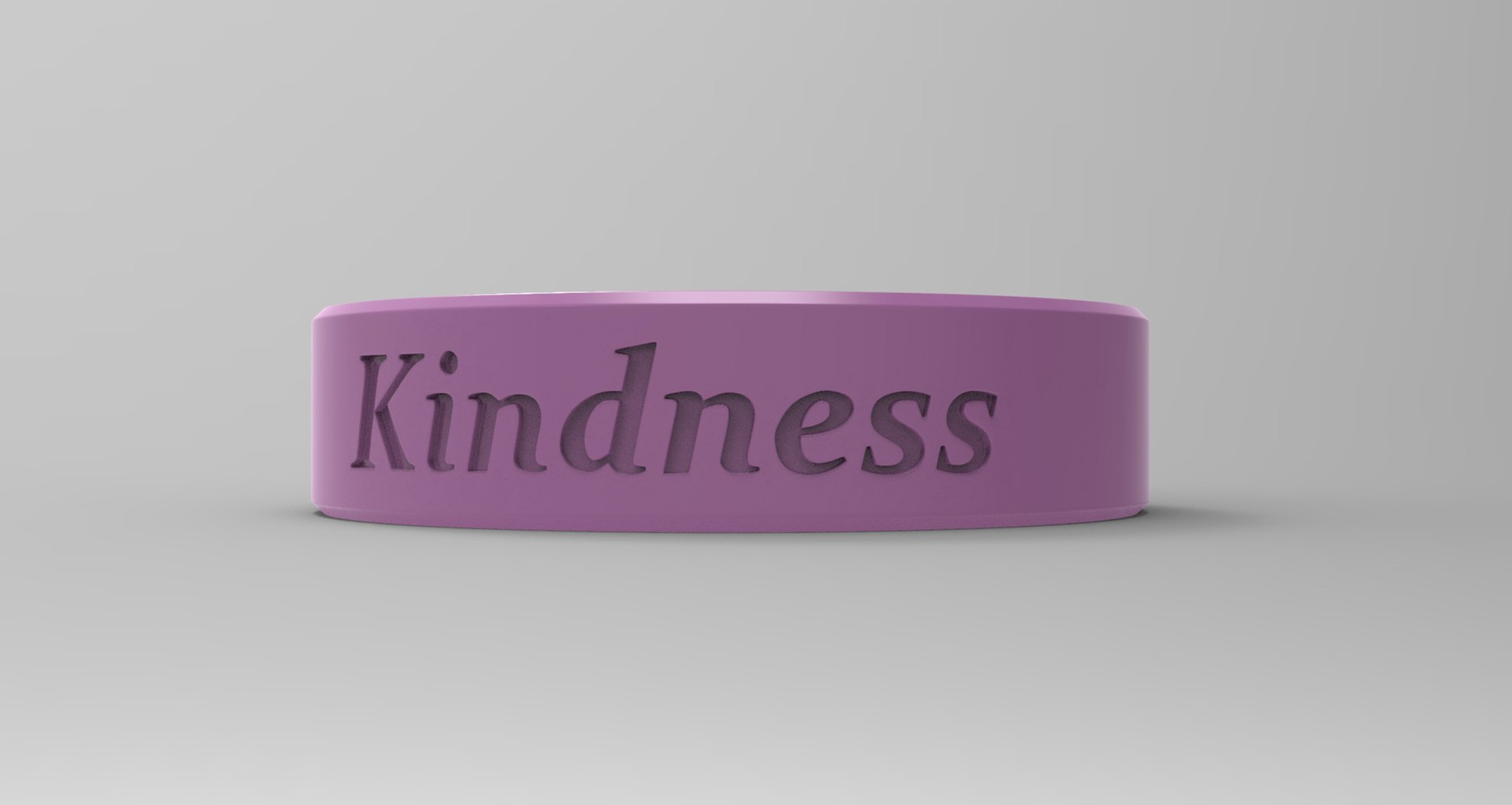 Kindness Ring Pink 3D Model - TurboSquid 1895700
