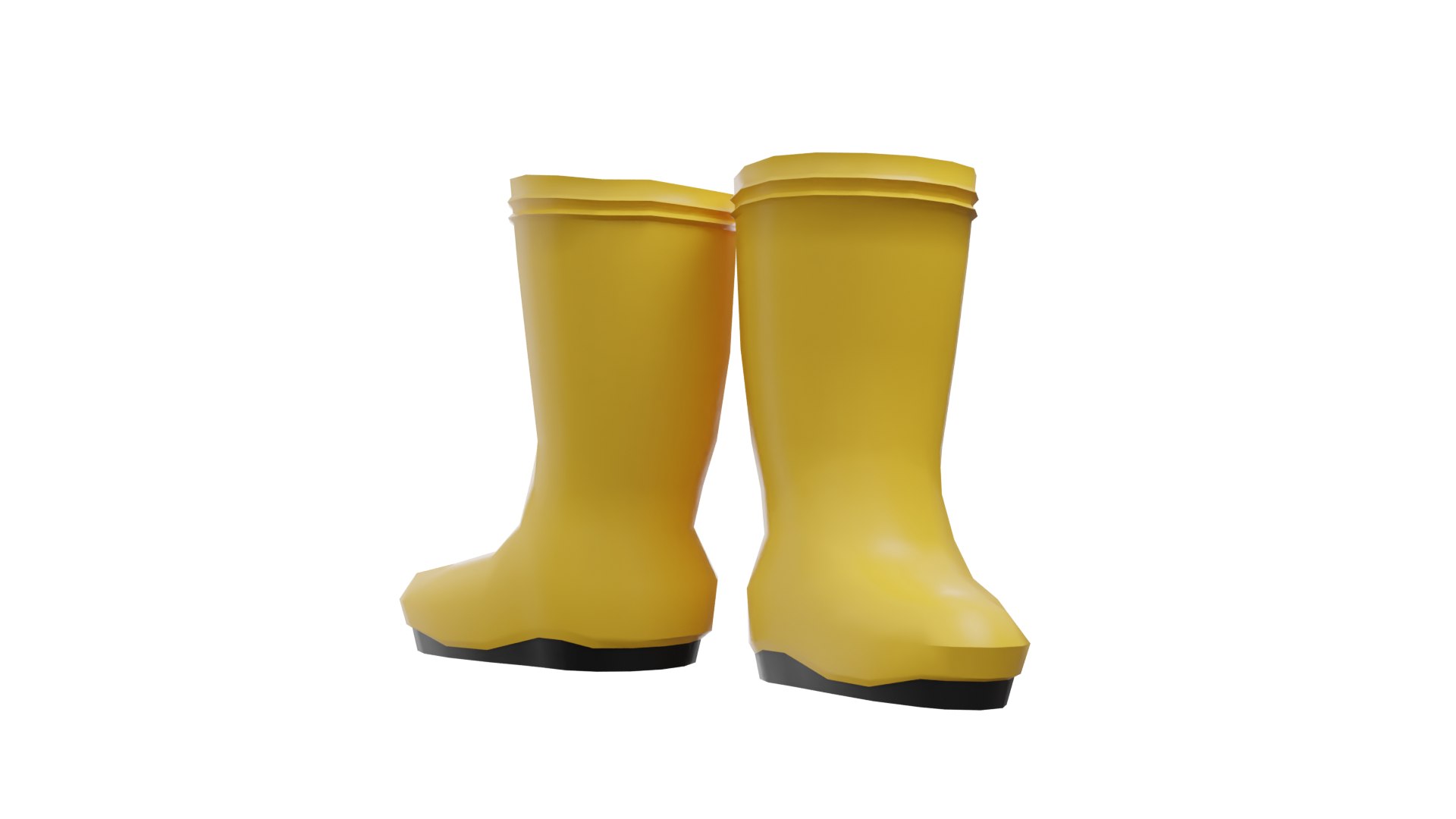 APD Sepatu Boot Low Poly 3D - TurboSquid 2182383