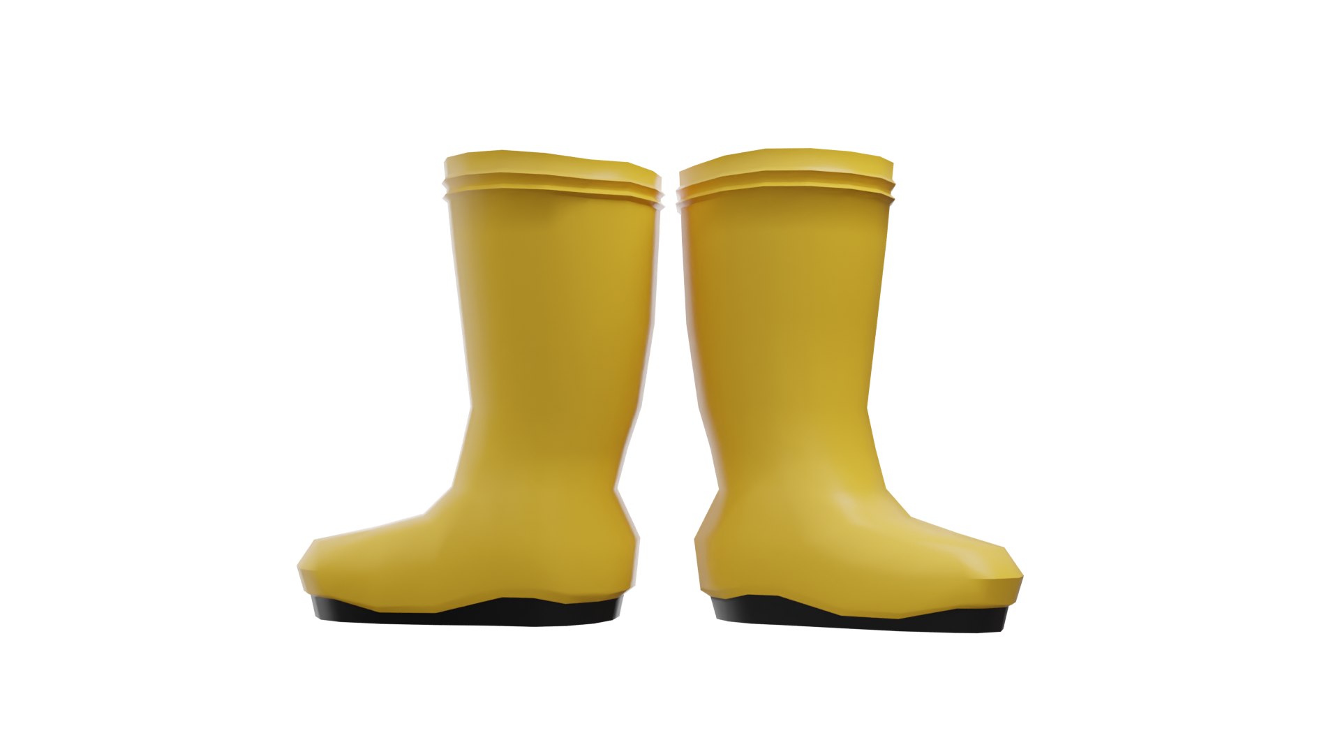 APD Sepatu Boot Low Poly 3D - TurboSquid 2182383