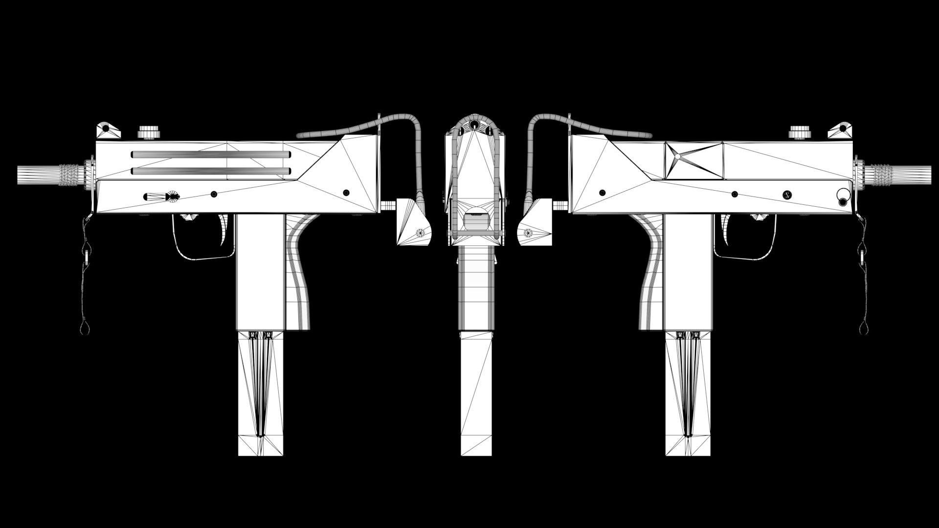 Mac 10 3D - TurboSquid 1737292