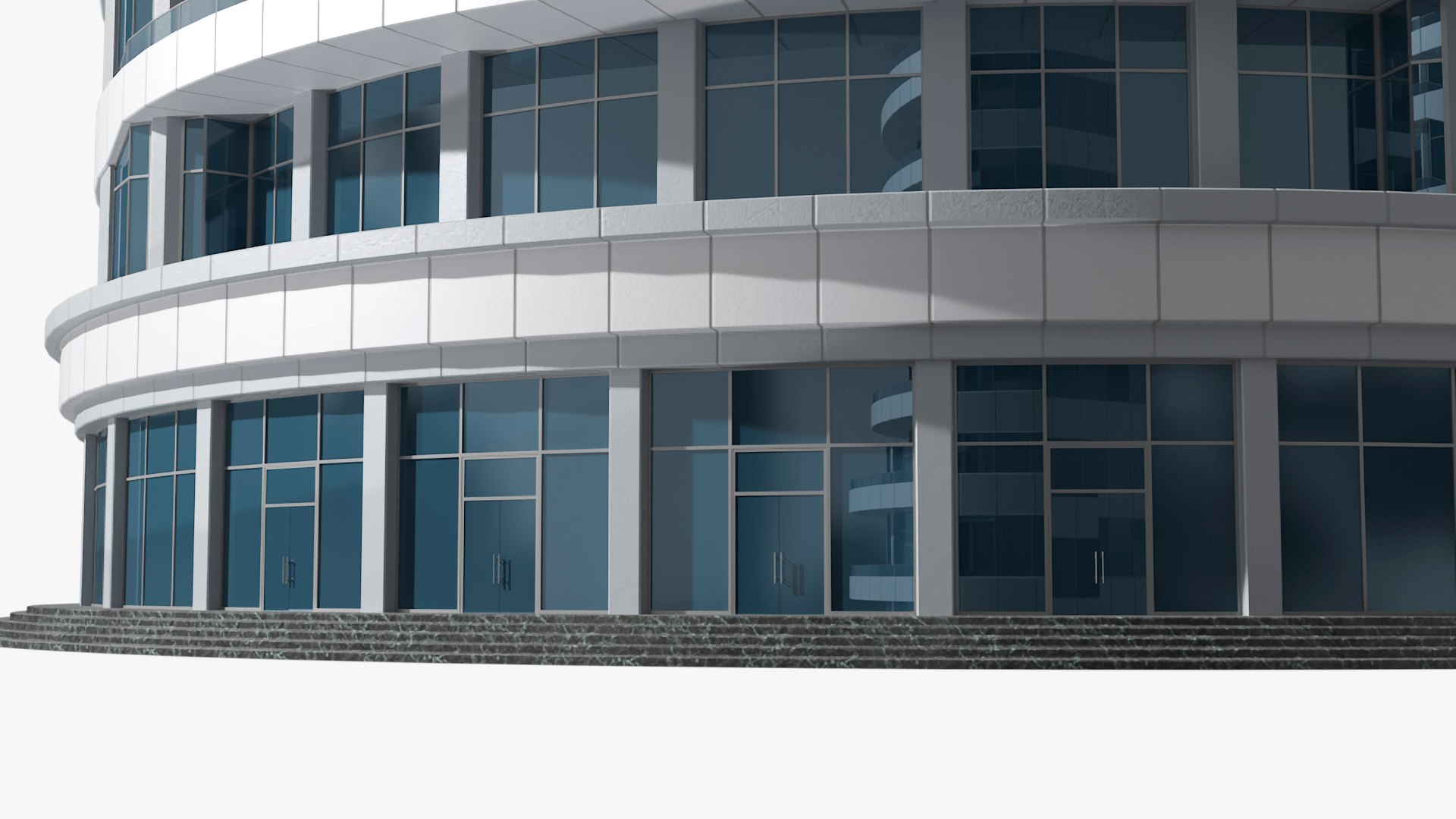 3D Futuristic Urban Building Model - TurboSquid 2330079