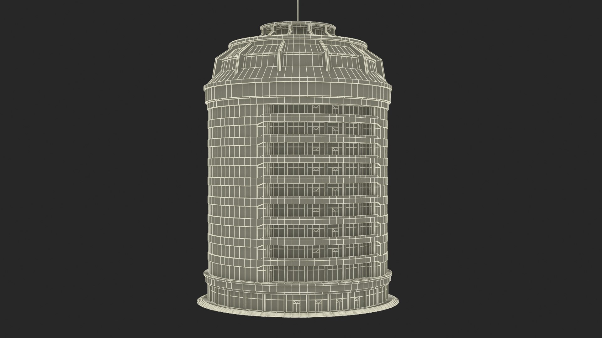3D Futuristic Urban Building Model - TurboSquid 2330079