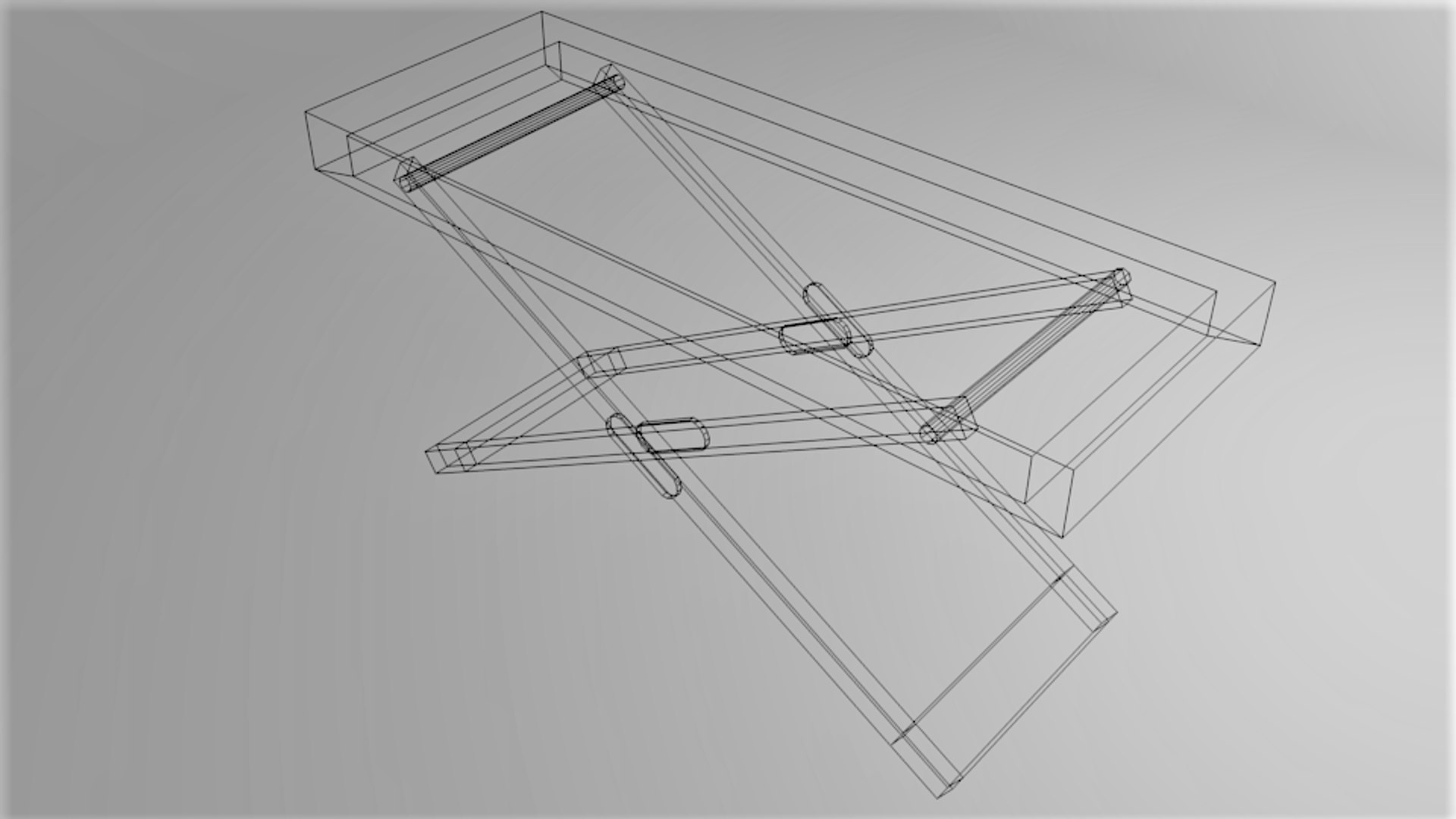 3D Model Picnic Folding Table - TurboSquid 1551987
