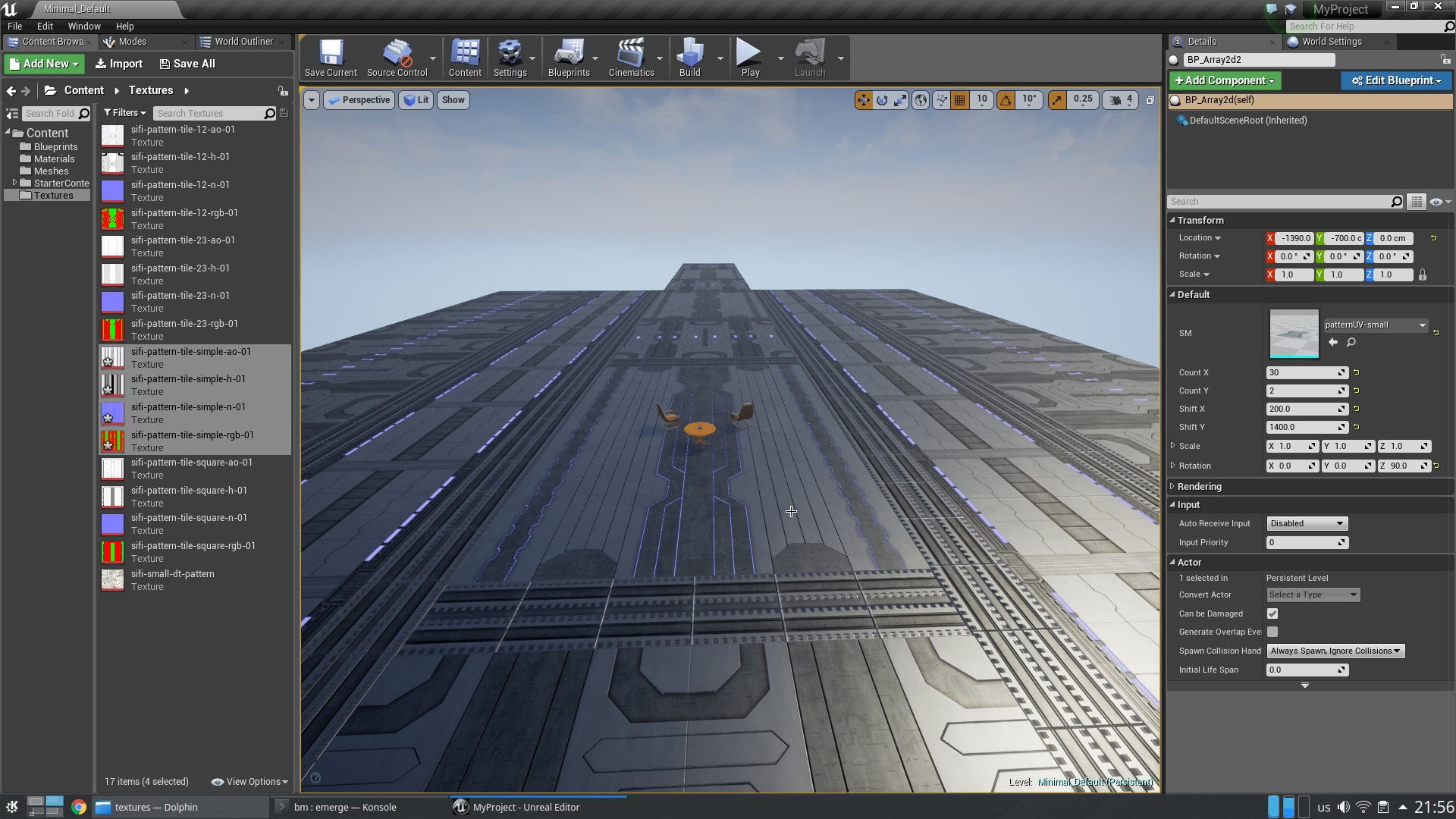 Pack Si-fi Panels 3d Model