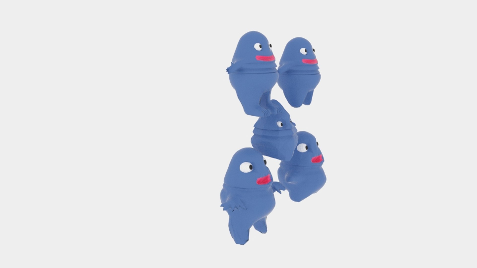 3ds Fat Blob Monster