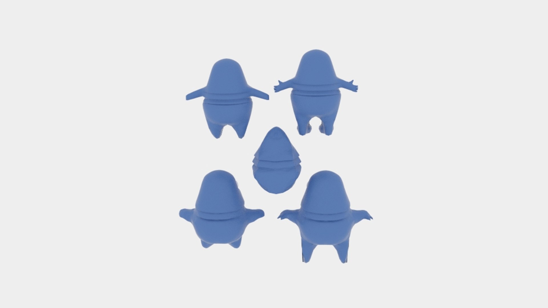 3ds Fat Blob Monster