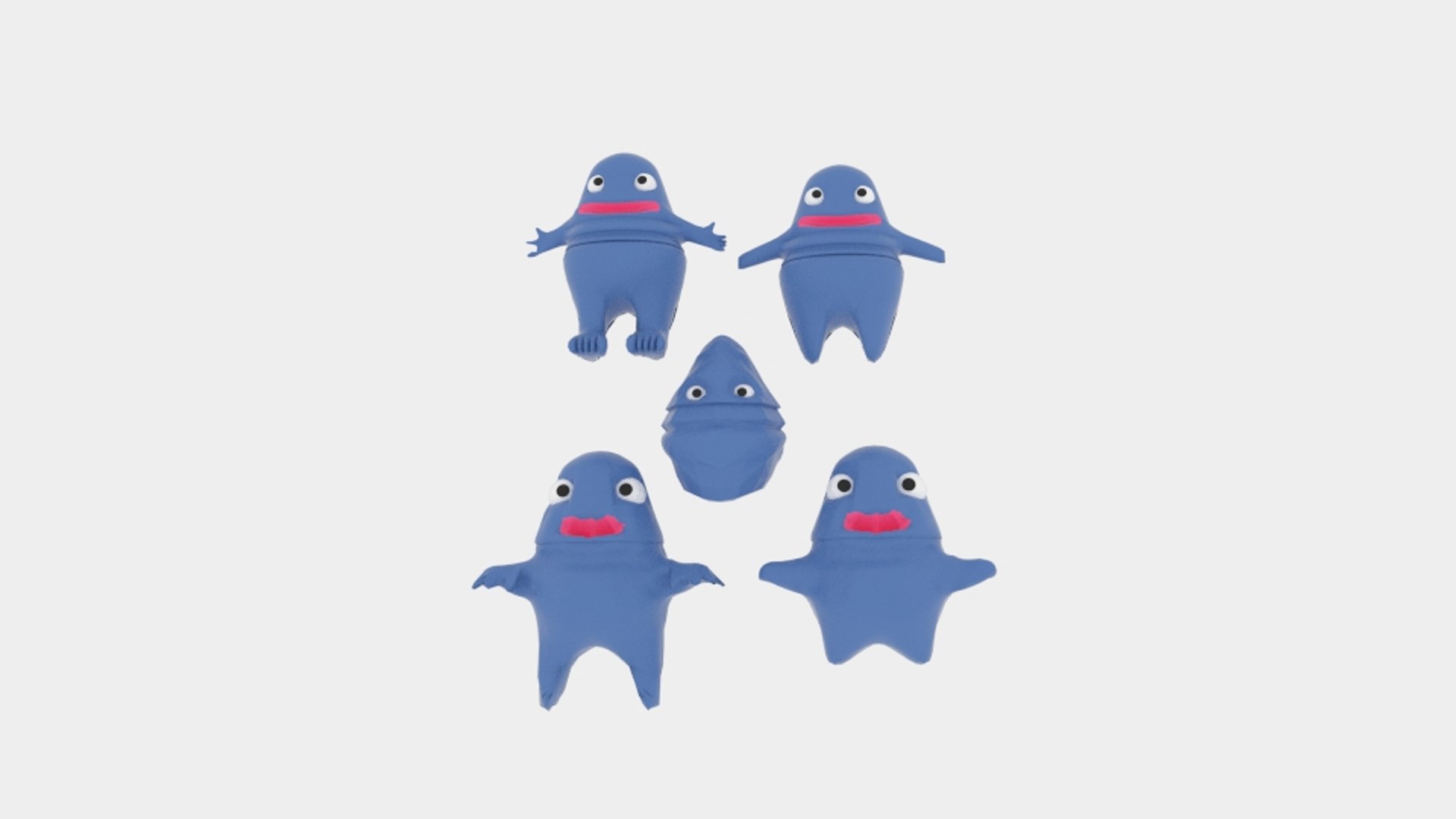 3ds Fat Blob Monster