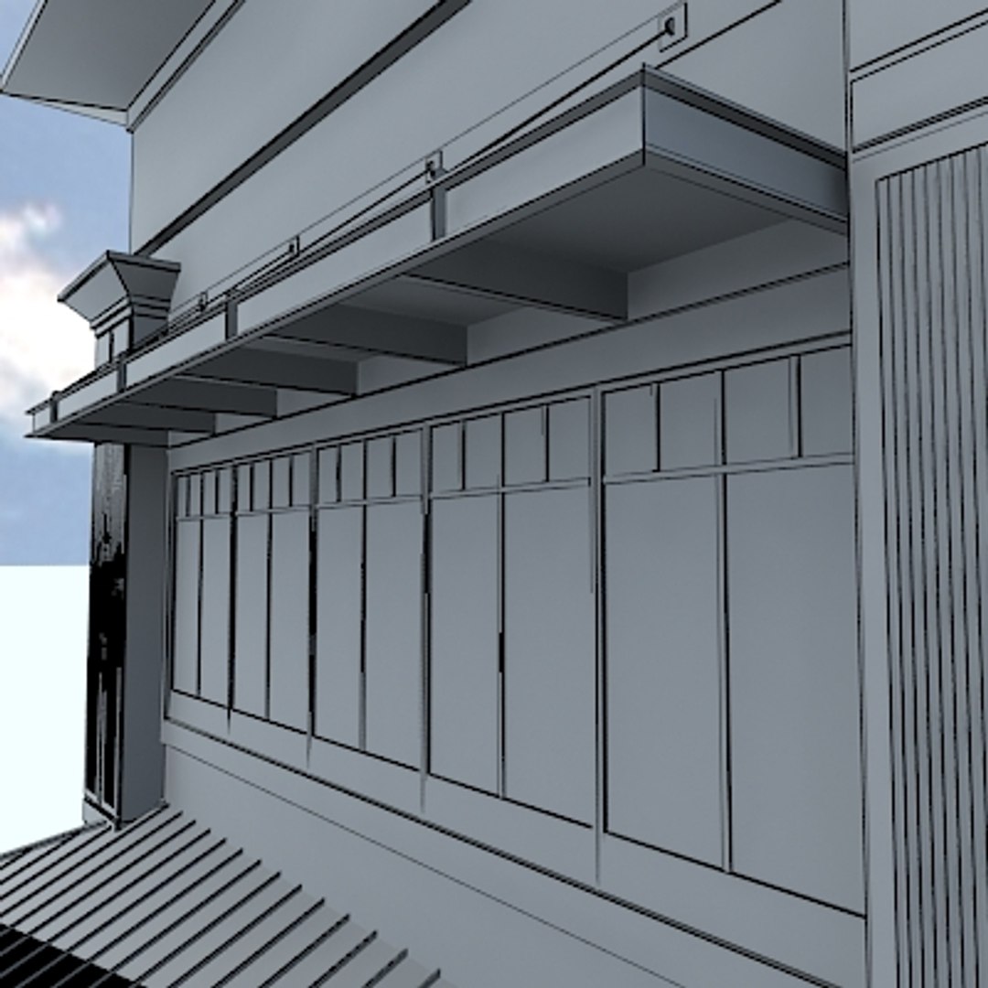 3d Building B1 2s 2-story Model