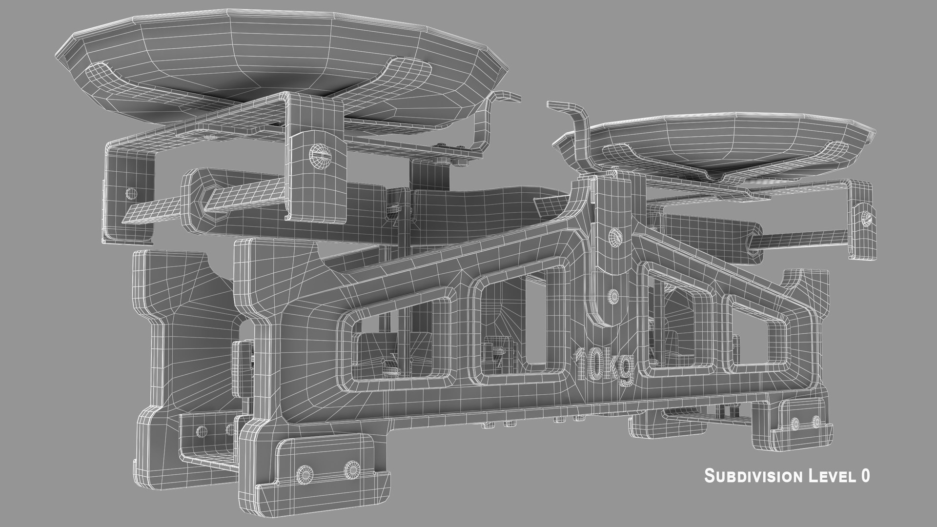 3D Scaled Measurement Model - TurboSquid 1504186
