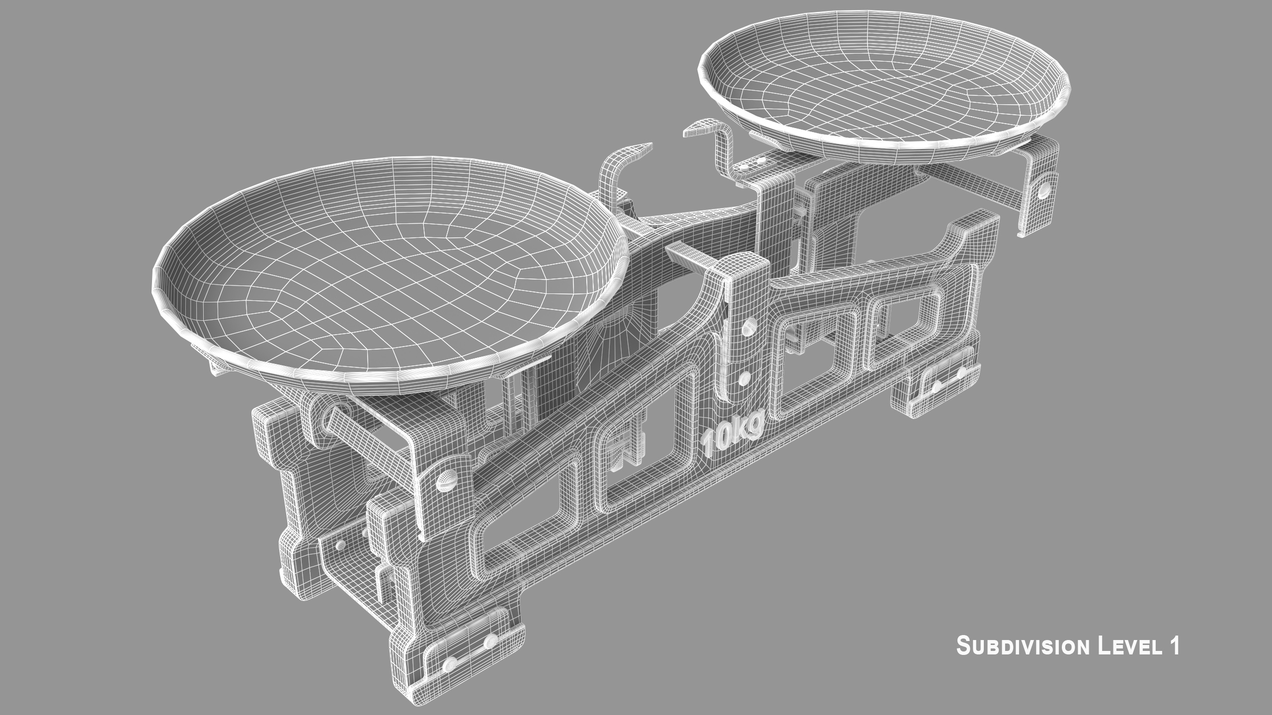 3D scaled measurement model - TurboSquid 1504186