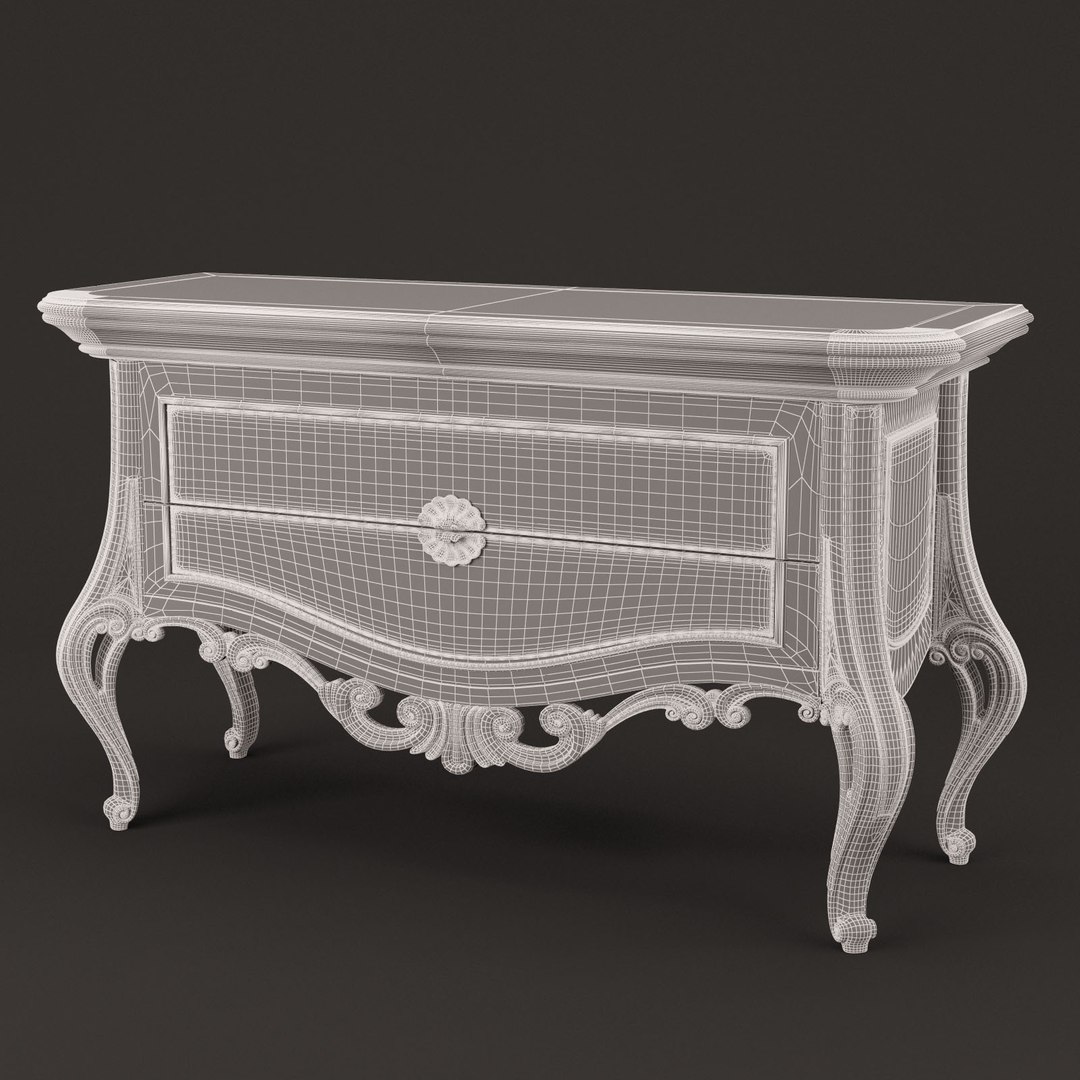 3d model turri baroque