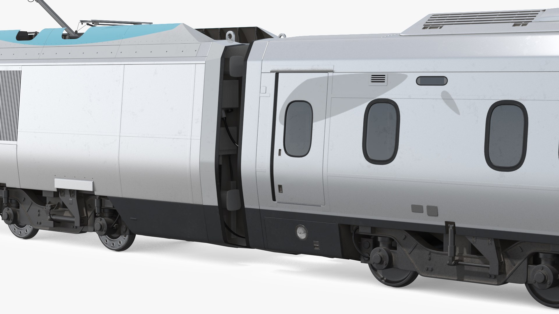 Express train generic 3D model - TurboSquid 1447345