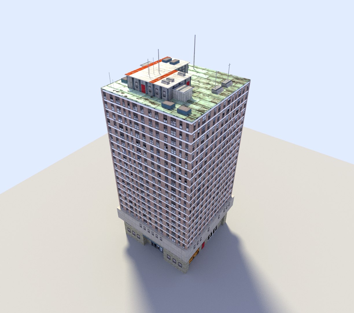 building games 3d model