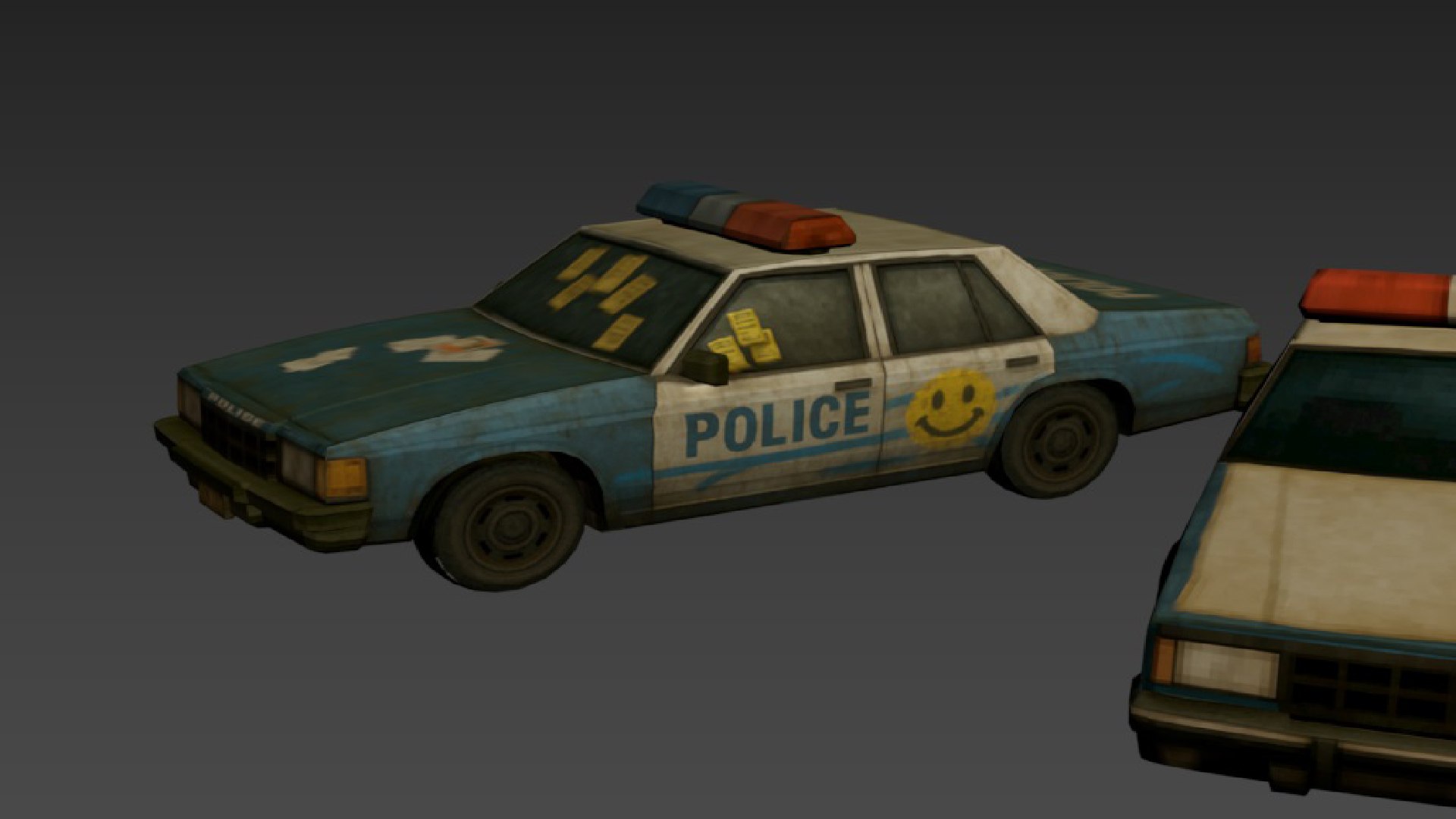 Wrecked Police Cars 3D Model - TurboSquid 2432134