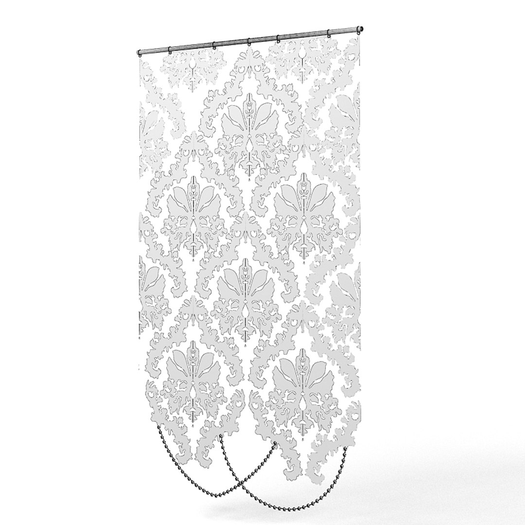 3d curtain decorative screen