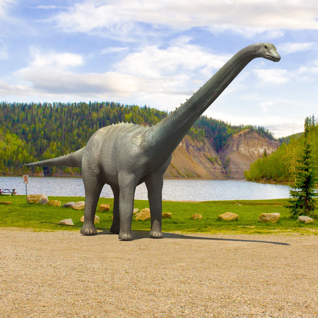 Animate Rigged Diplodocus 3D Model - TurboSquid 1189587