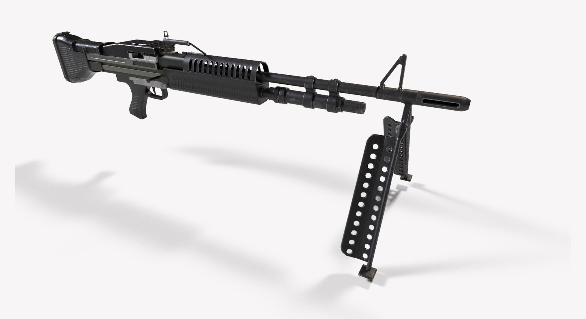 3D M60E1 Light Machinegun - TurboSquid 2069597