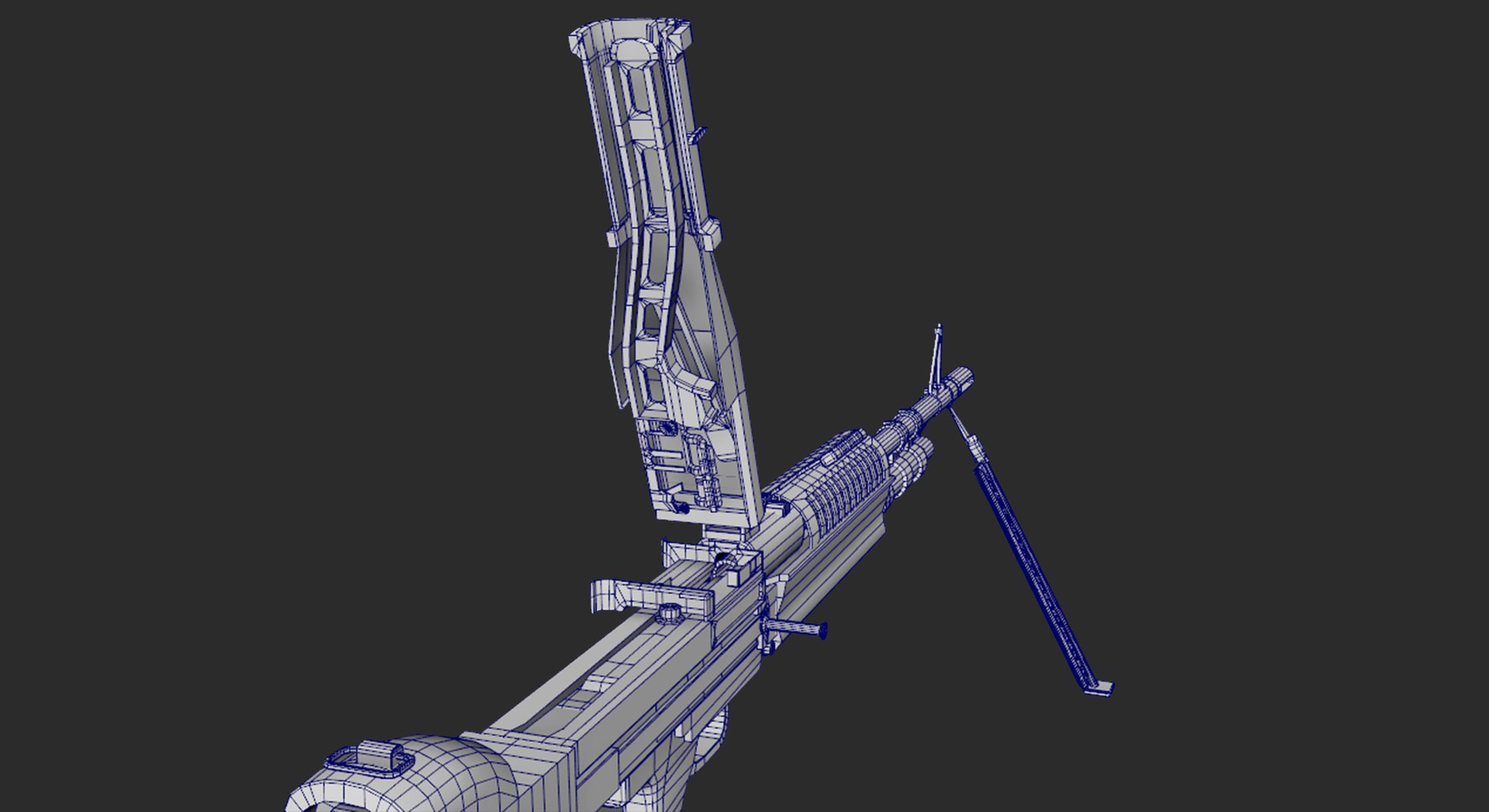 3D M60E1 Light Machinegun - TurboSquid 2069597