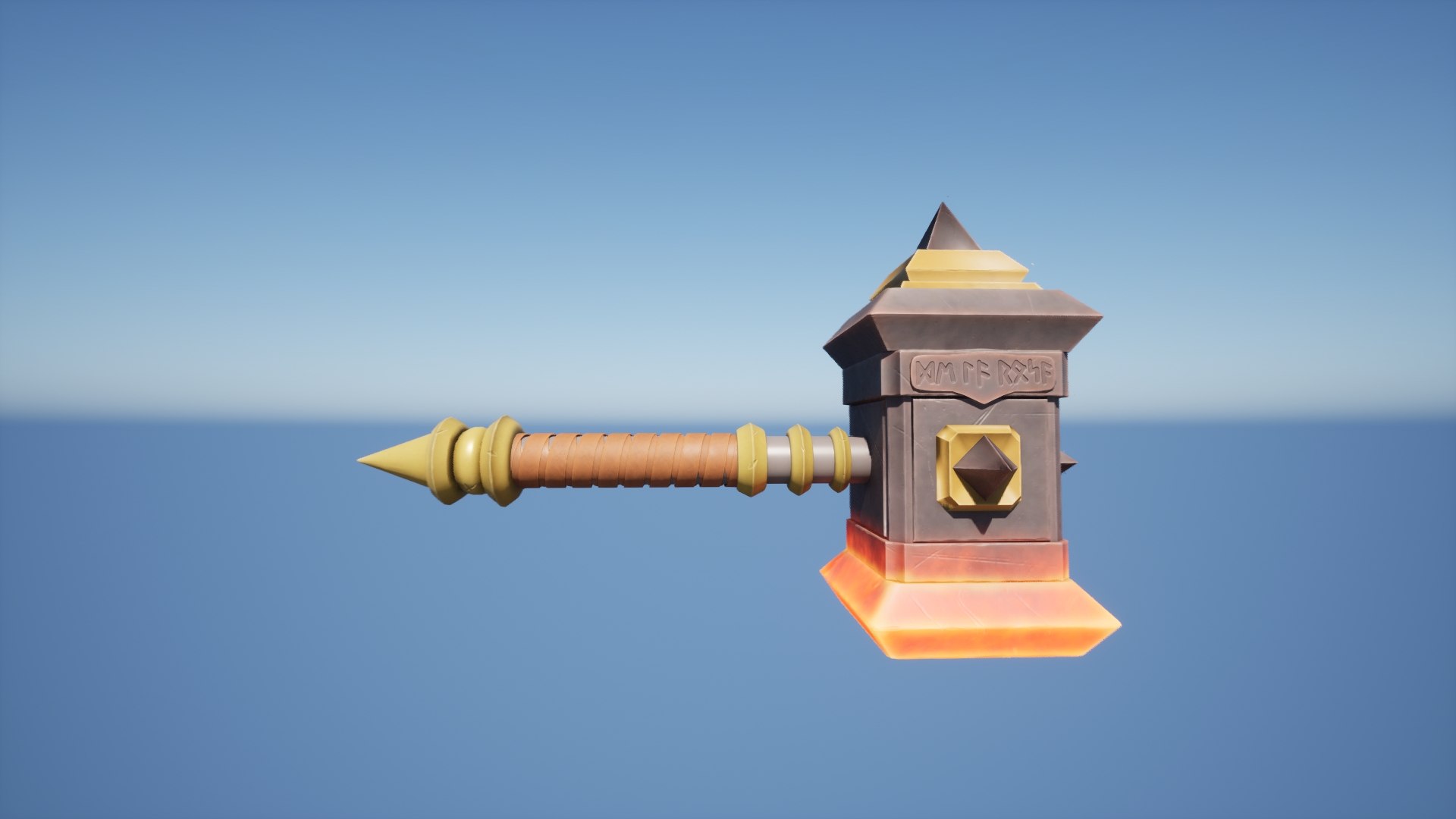 Molten Hammer 3D Model - TurboSquid 2193648