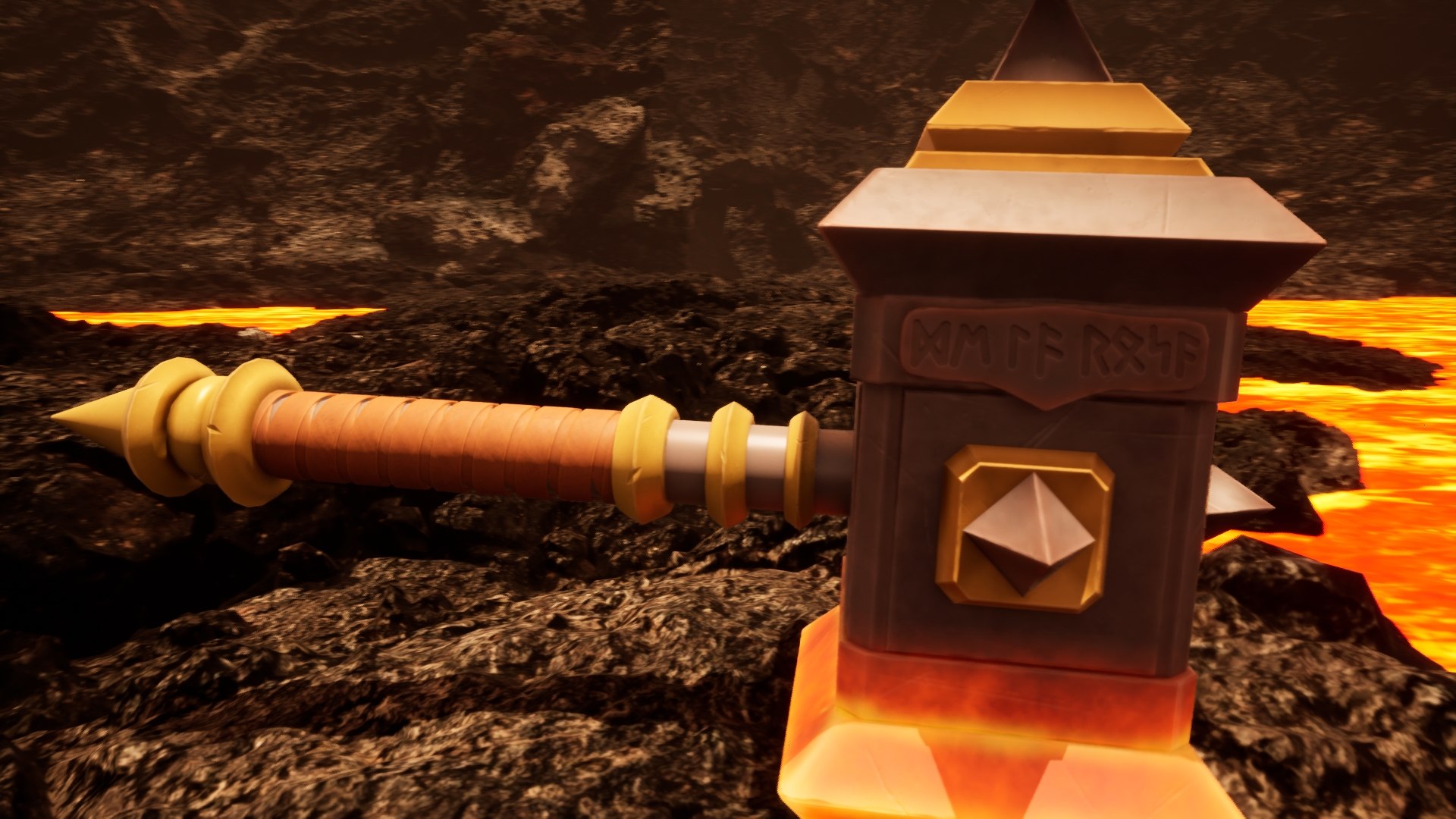 Molten Hammer 3D Model - TurboSquid 2193648