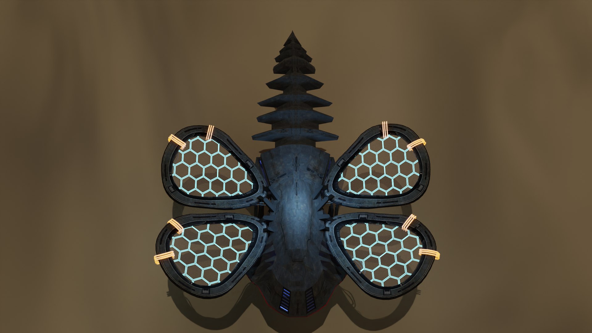 BugJet Sci-fi Explorer 3D Model - TurboSquid 2005225