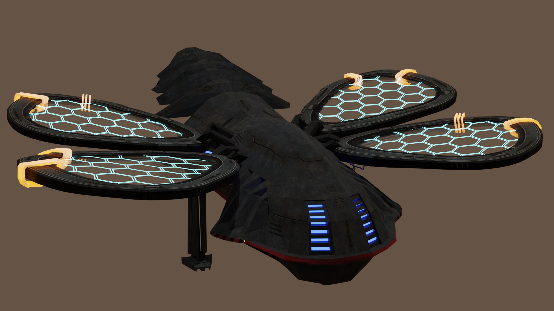 BugJet Sci-fi Explorer 3D Model - TurboSquid 2005225