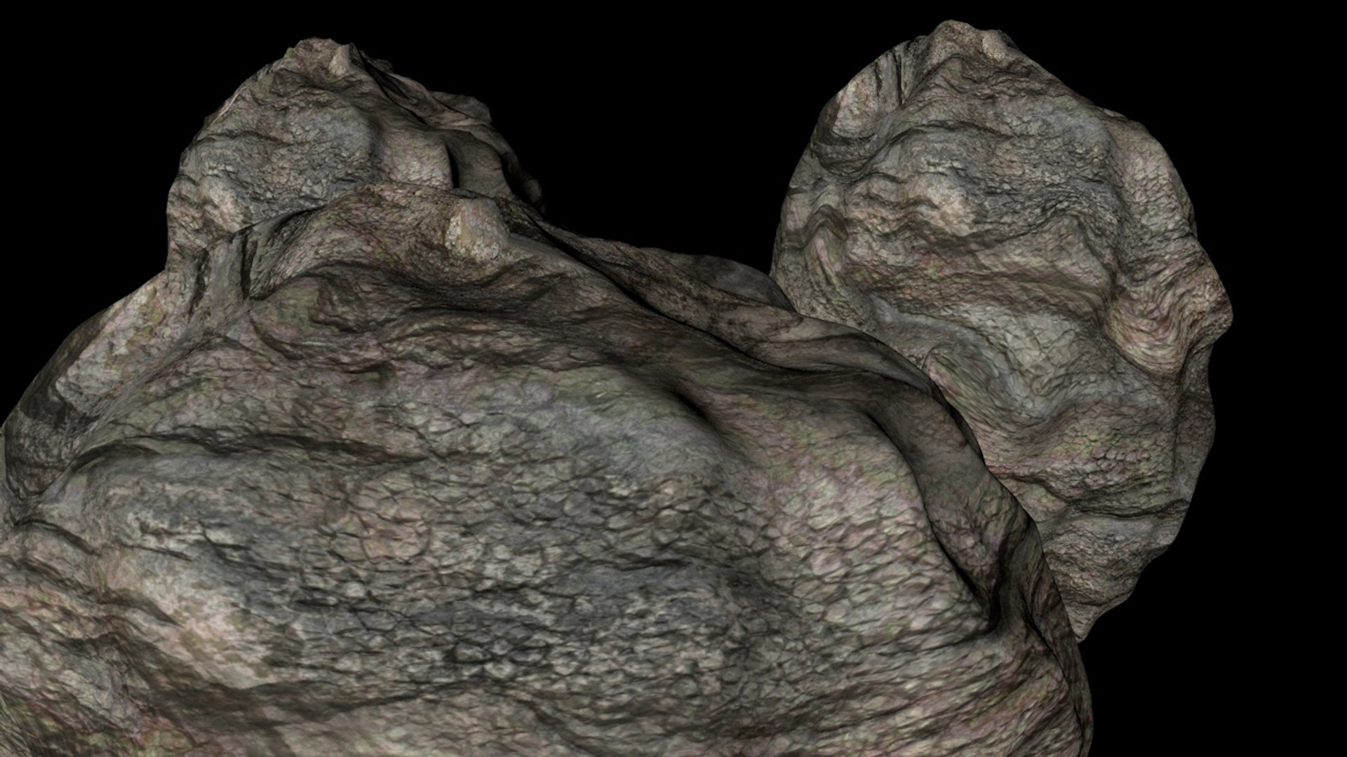 3d asteroids model