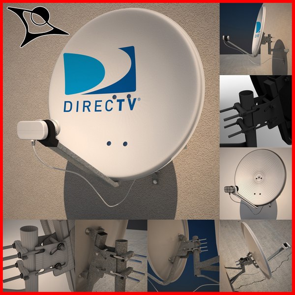 3ds max parabolic satellite