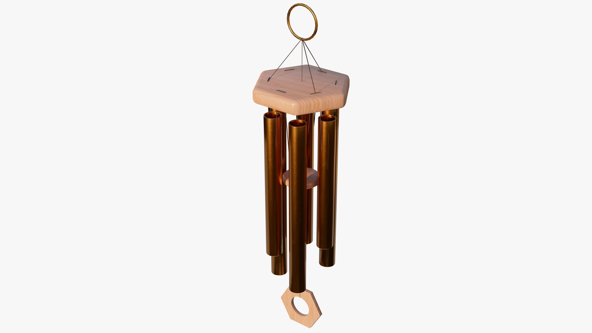 3D Model Wind Chimes Lowpoly Gameready - TurboSquid 1732061