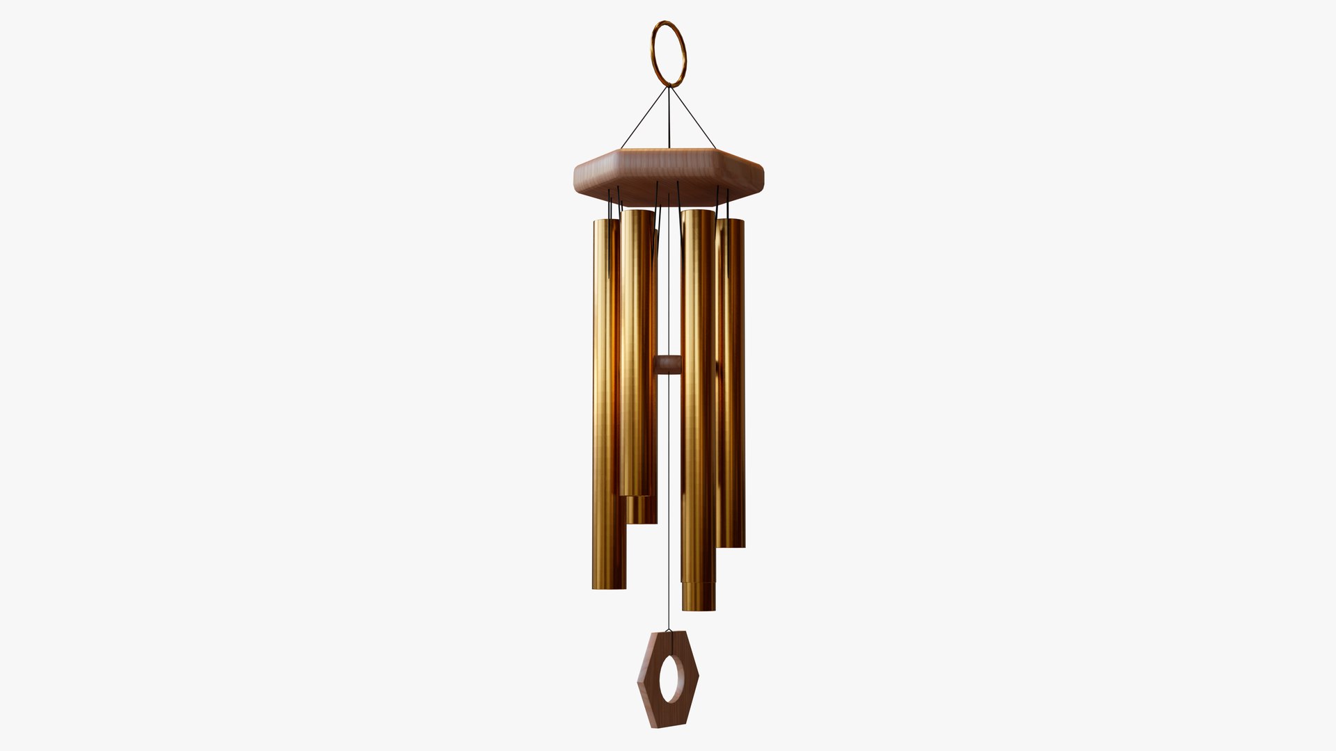 3D Model Wind Chimes Lowpoly Gameready - TurboSquid 1732061