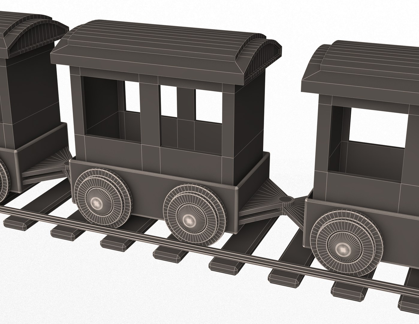 3D Train Toy for Child - TurboSquid 1730997